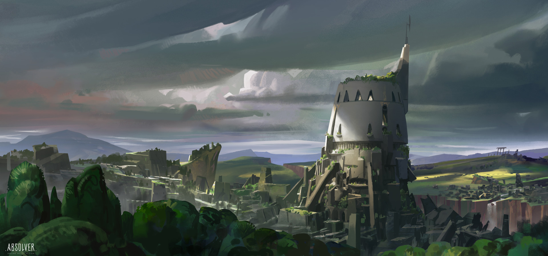 ArtStation - Absolver early concept art