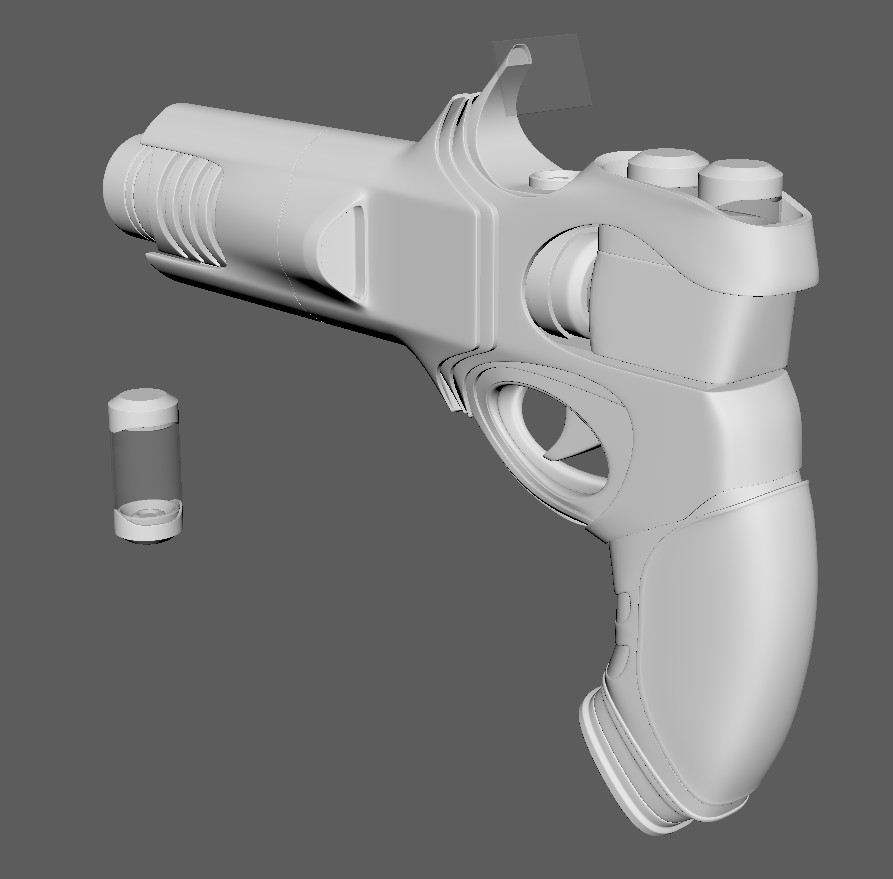 ArtStation - Laser Pistol
