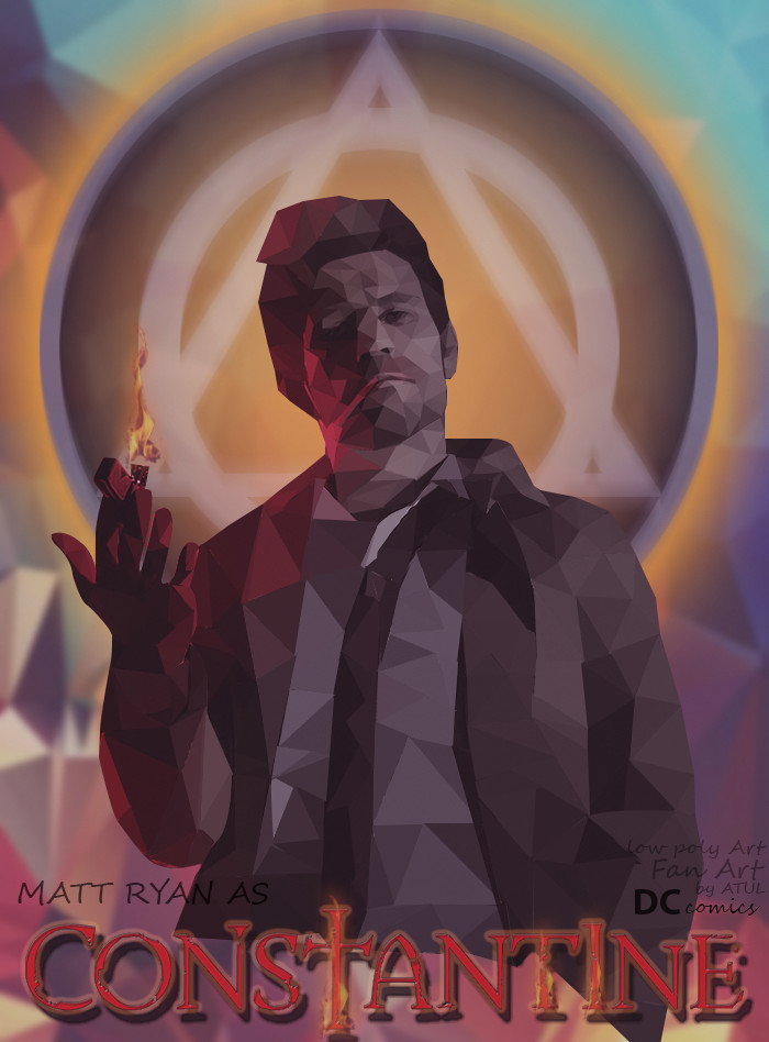 ArtStation - Constantine low poly art