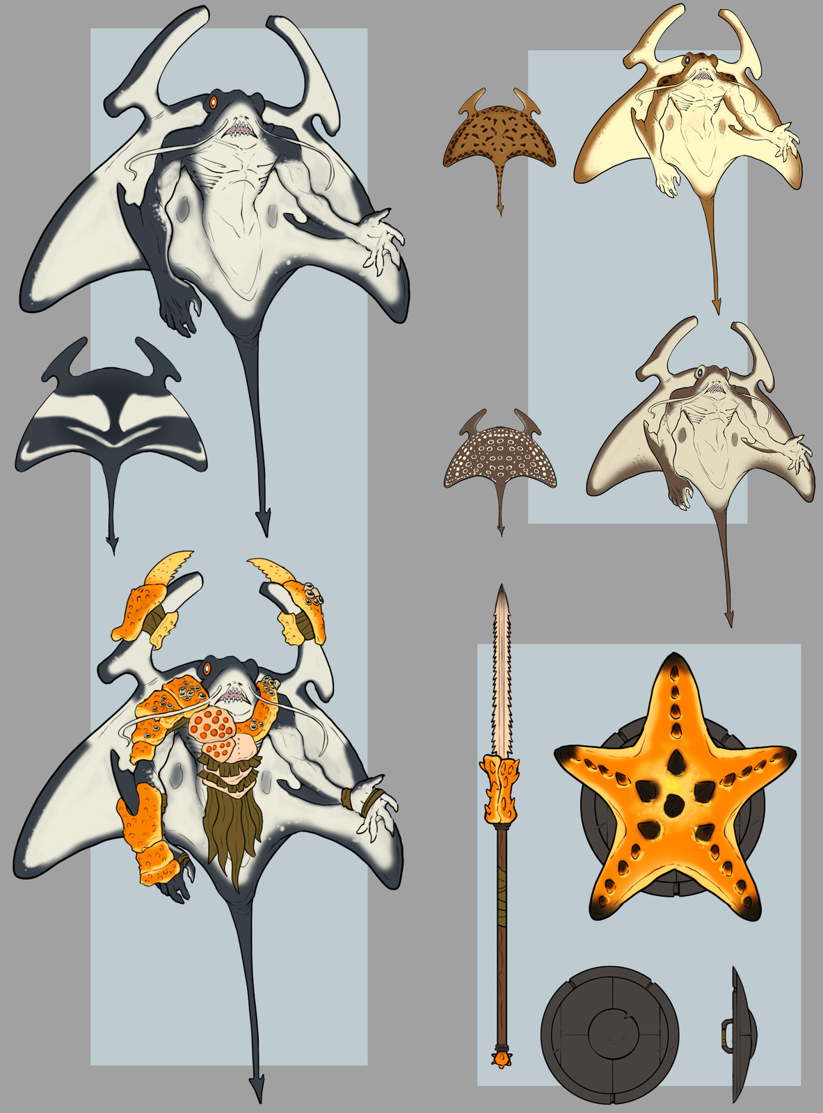 Christopher Humphries - Beasts of the Deep Set 1