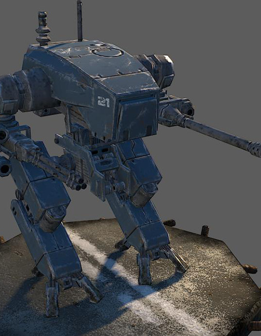 ArtStation - Assault Mecha