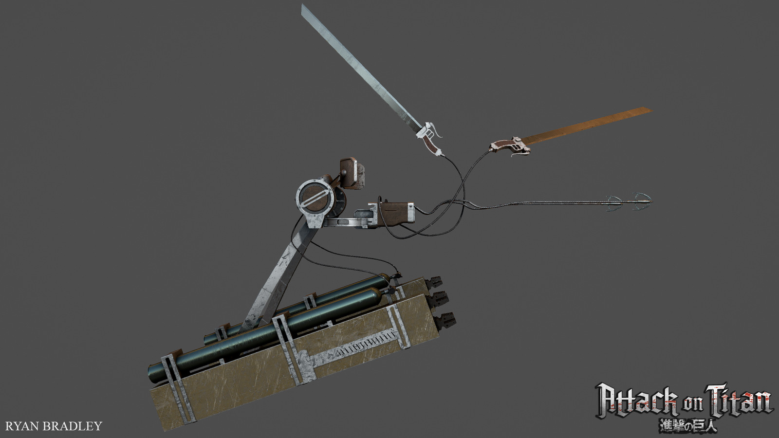 Ryan Bradley - Attack on Titan ODM Gear (Fan Art)