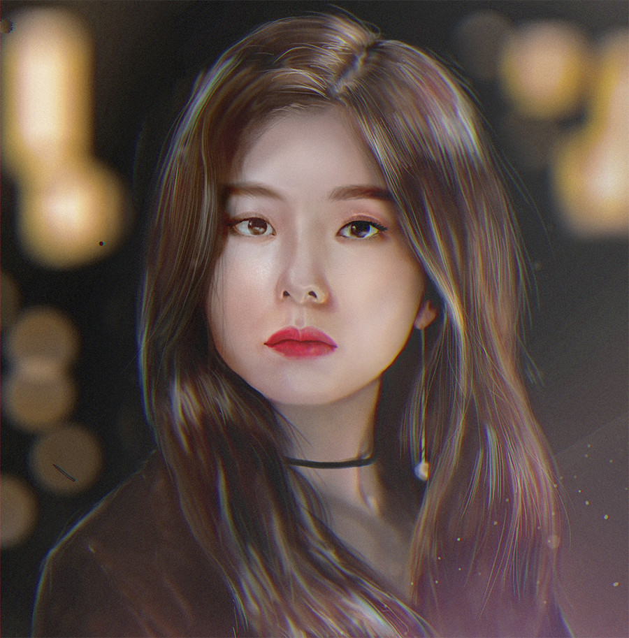 ArtStation - Portrait - Irene - Korean Pop (Kpop) Artist