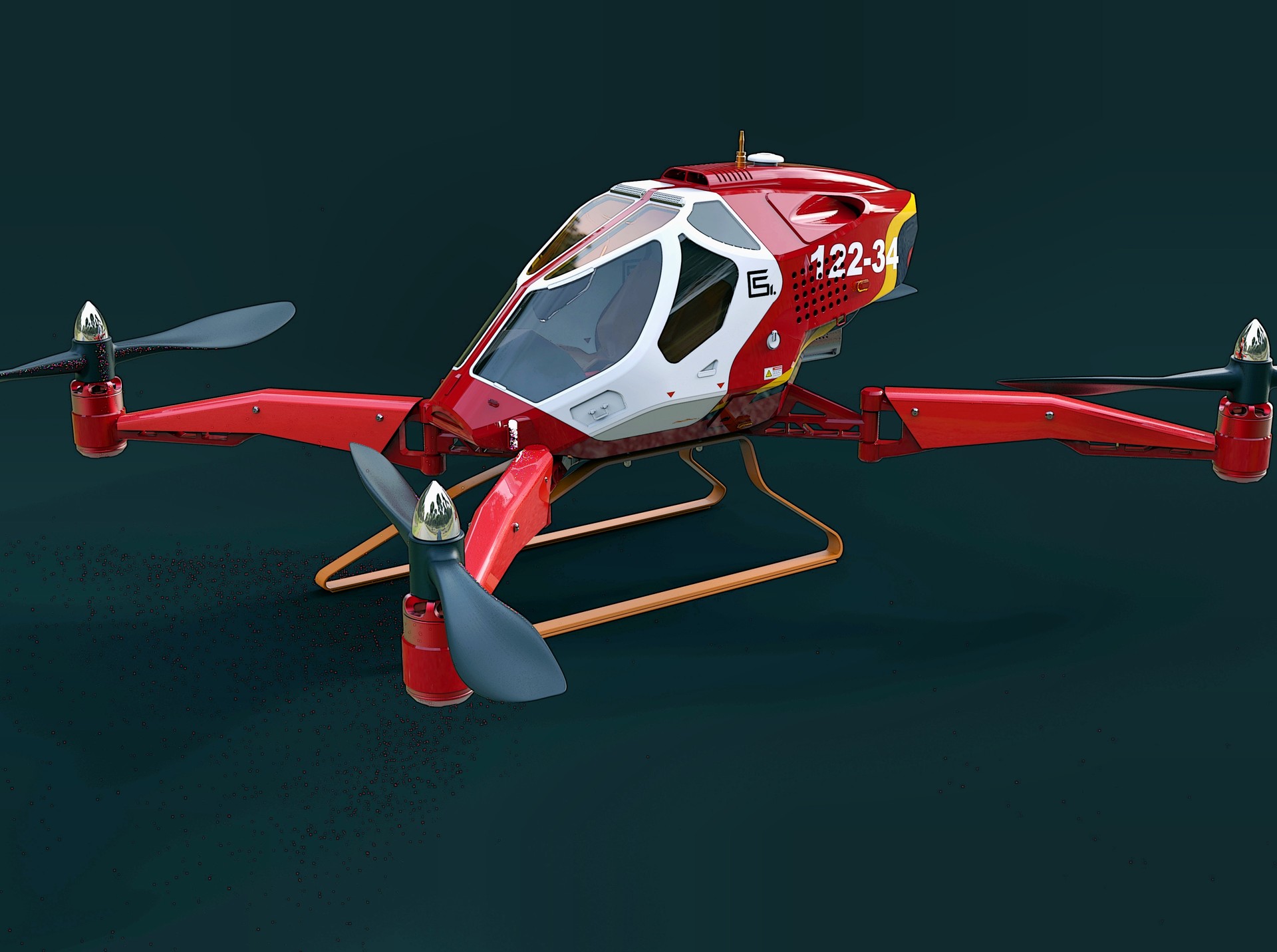 ArtStation - Quadcopter design