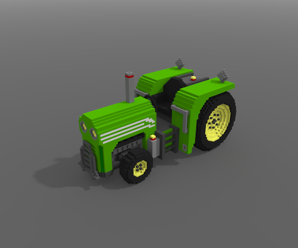 ArtStation - Voxel models