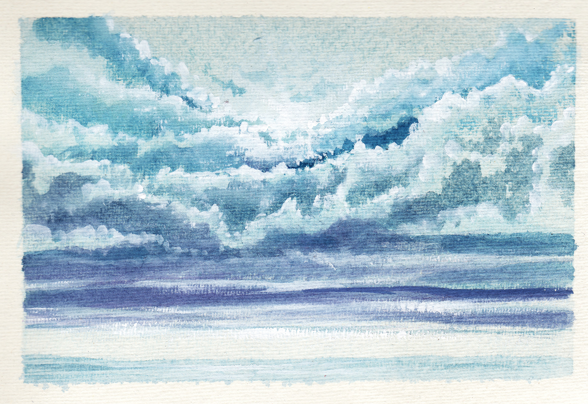 ArtStation - SUBTLE LANDSCAPE: Blue Sunrise