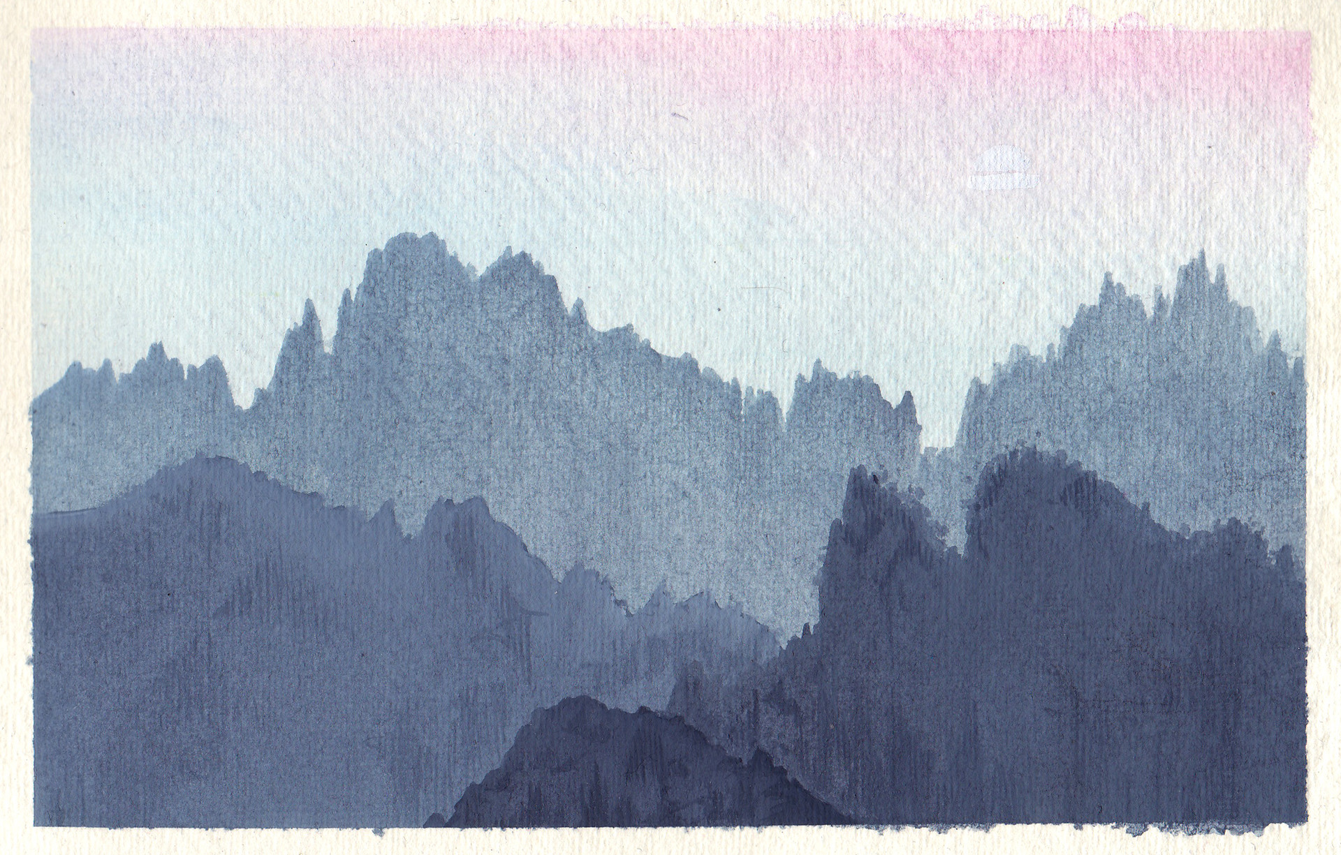 ArtStation - SUBTLE LANDSCAPE: Grey Mountains