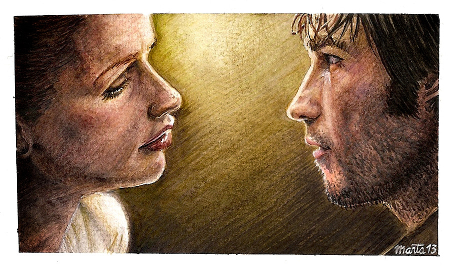 ArtStation - Sookie and Bill - True Blood