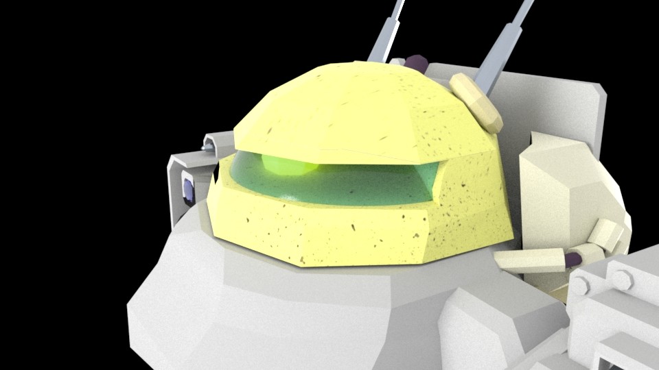 ArtStation - War_robot create rig and animate