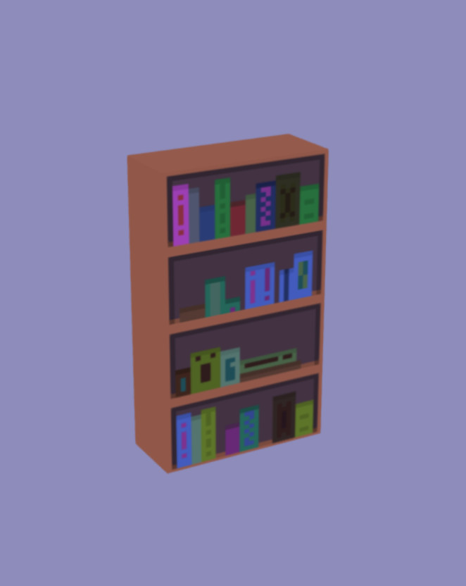 ArtStation - Bookcase