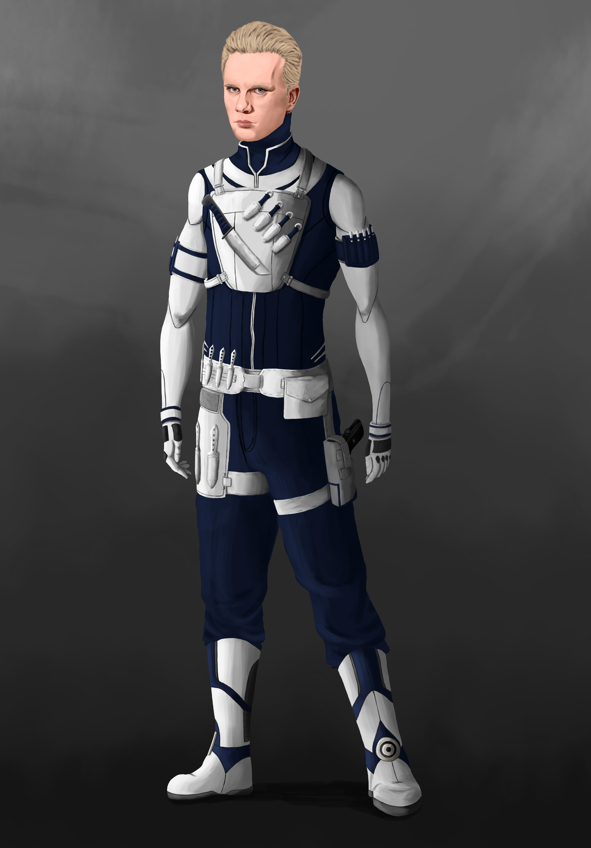 ArtStation - Bullseye Suit concept