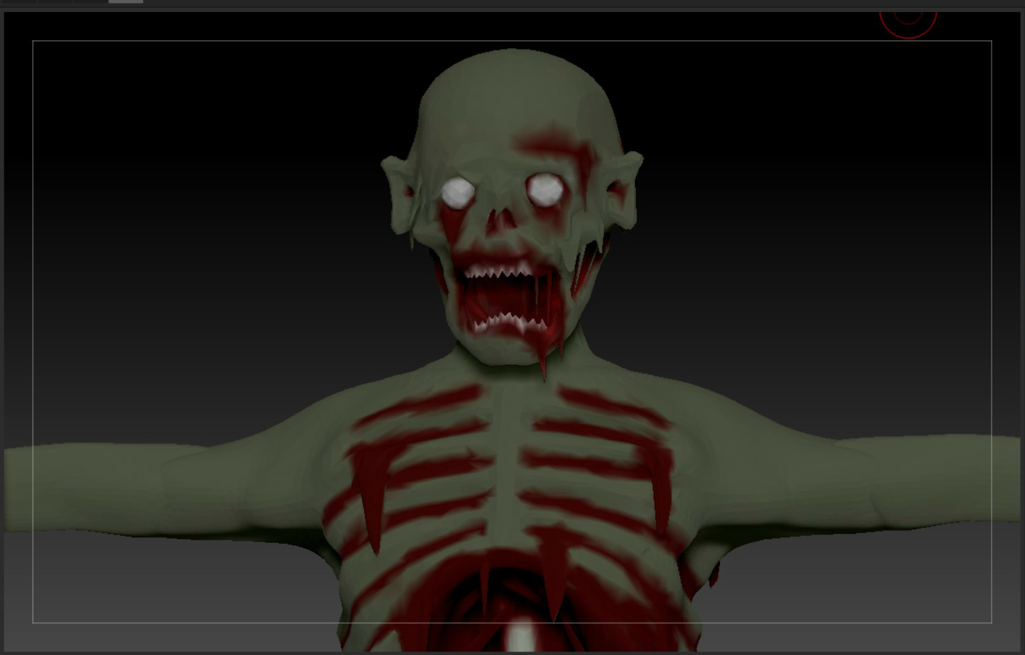 ArtStation - Zombie model