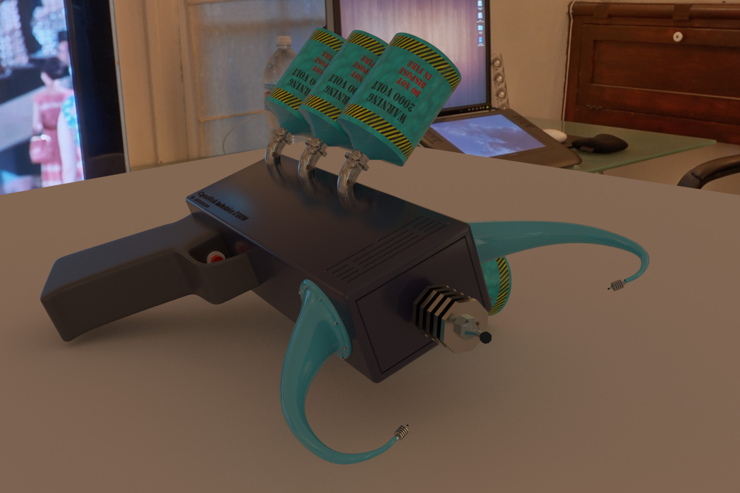 ArtStation - Taser type concept