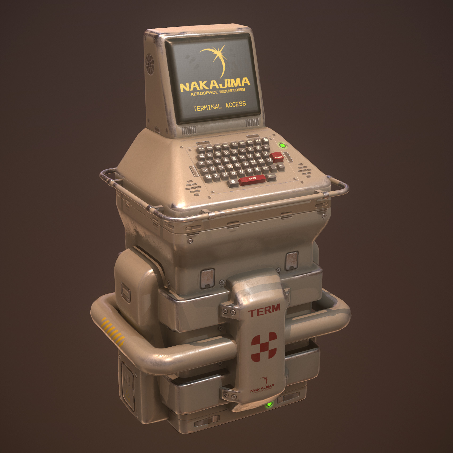 ArtStation - Sci-fi Console Concept Art