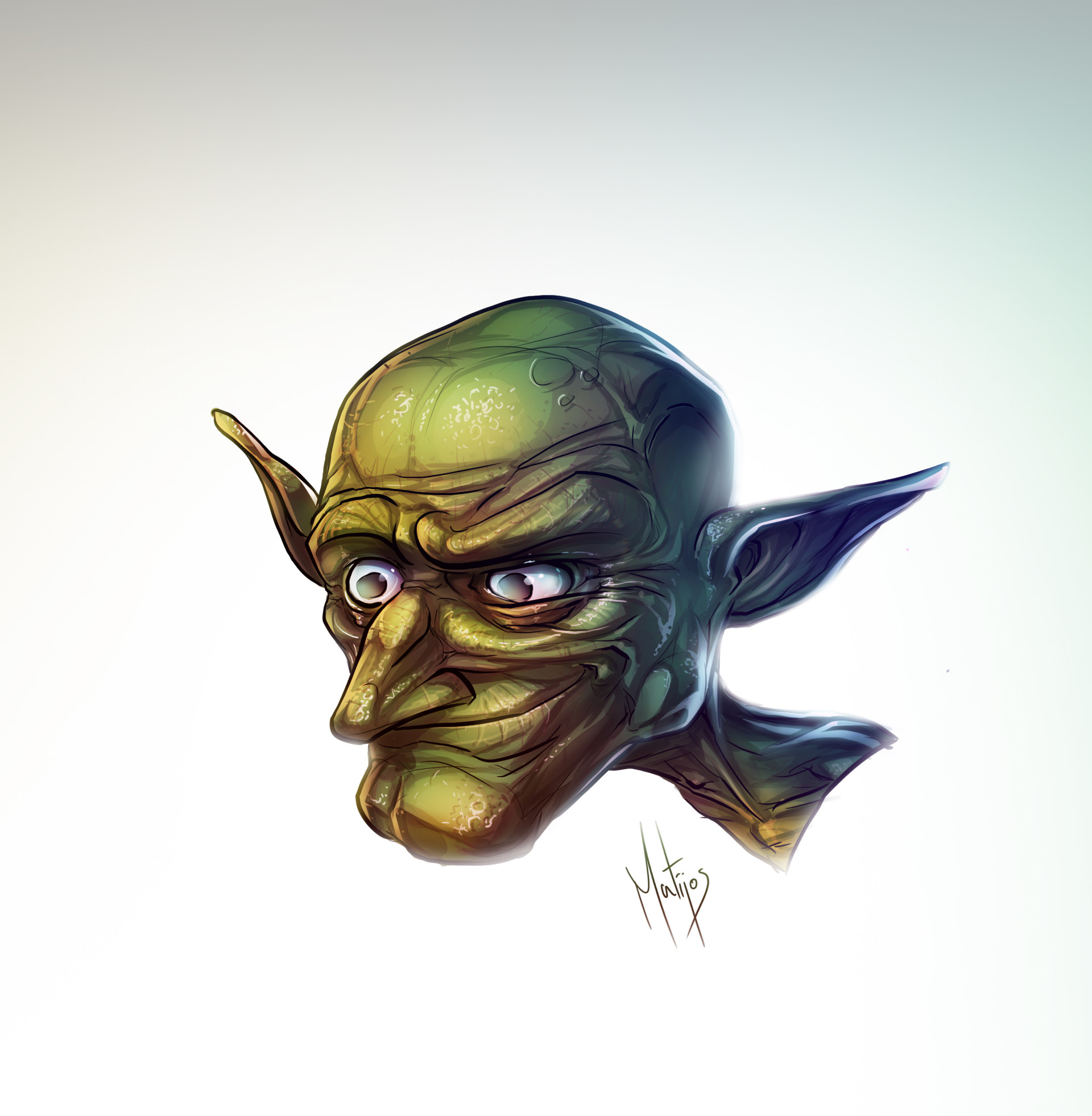 ArtStation - Goblin, Matijos Gebreselassie