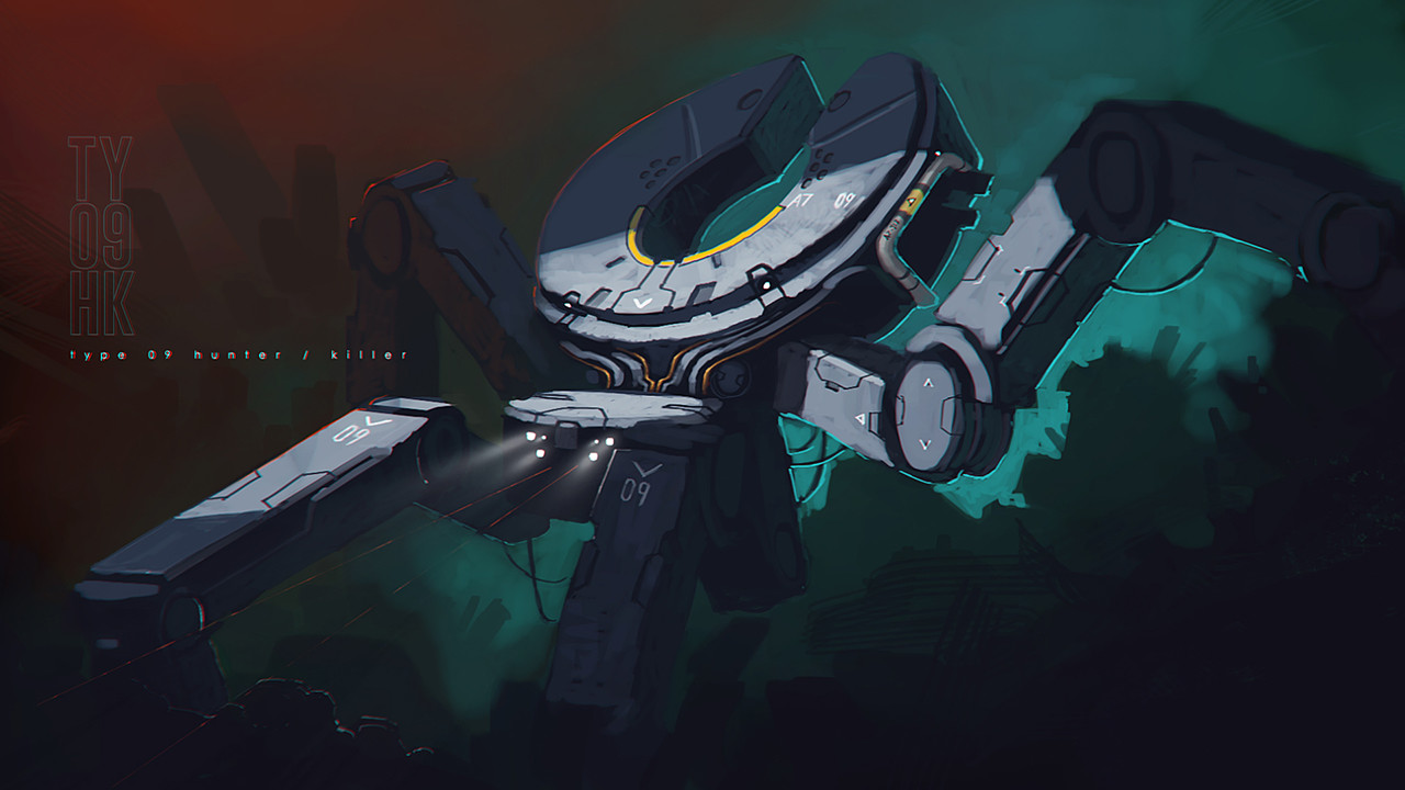 ArtStation - Spider Tank