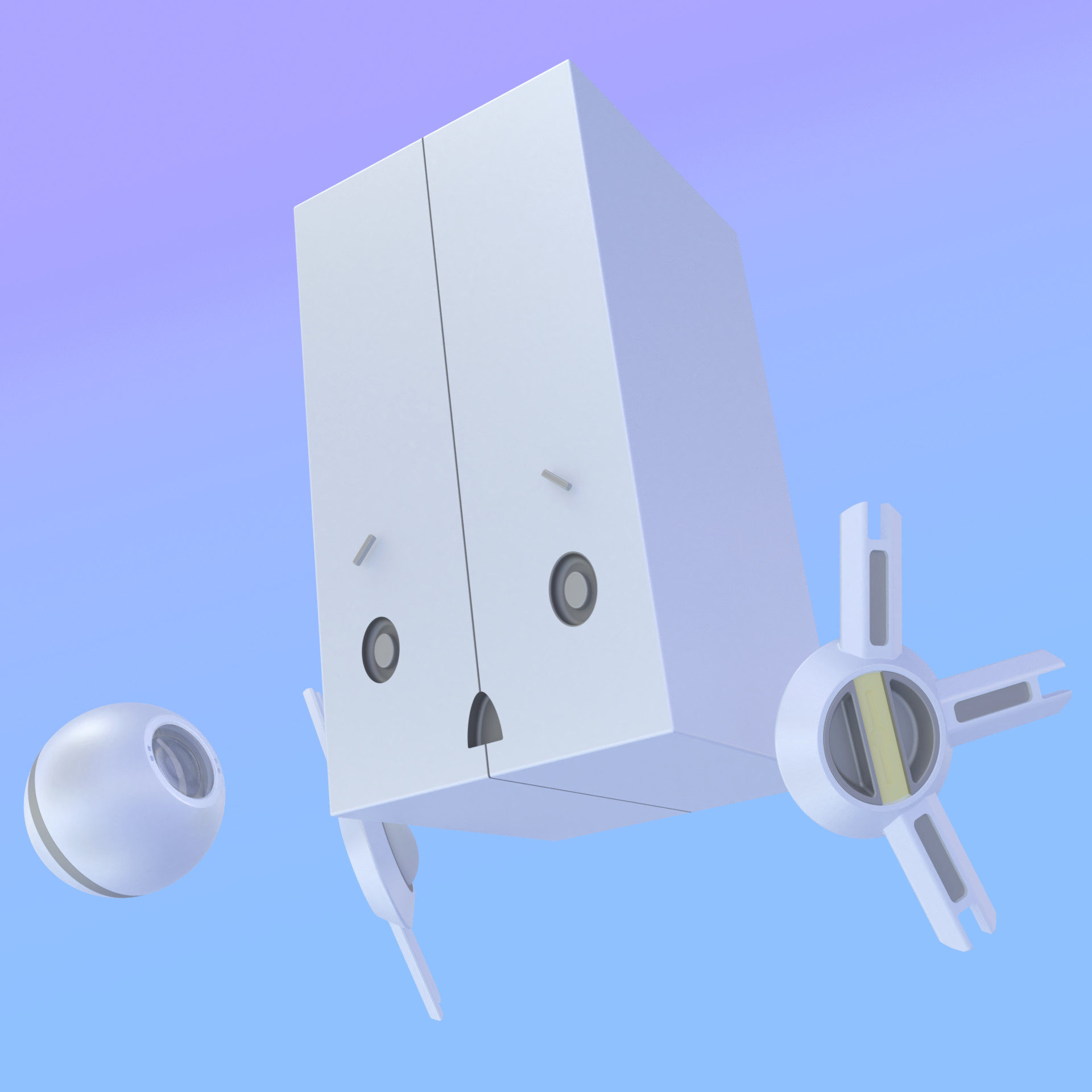 ArtStation - Cute Robot Fanart