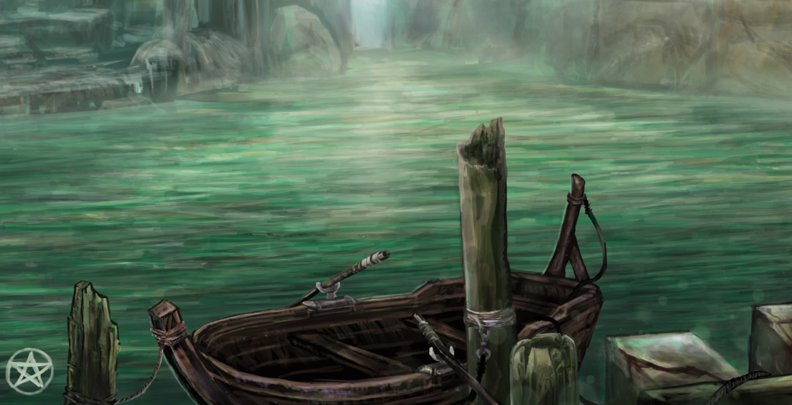 J-D Macfarlane - Fantasy dock concept (Pano 01)