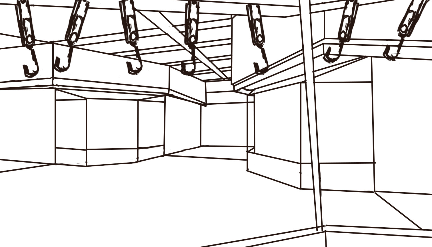 Travis Kordela - Slaughterhouse Level & Prop Concepts