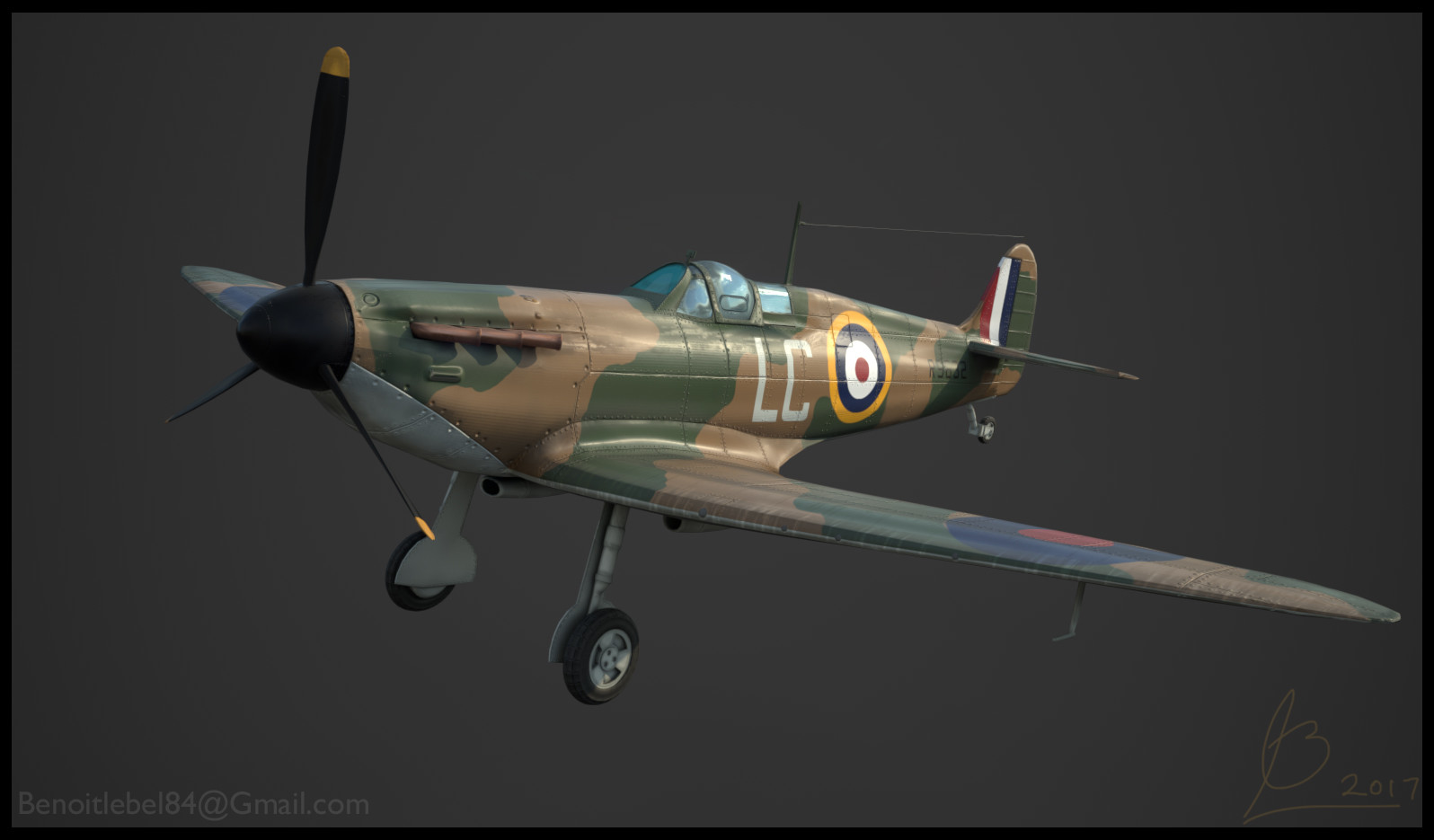 Benoit Lebel - Supermarine Spitfire