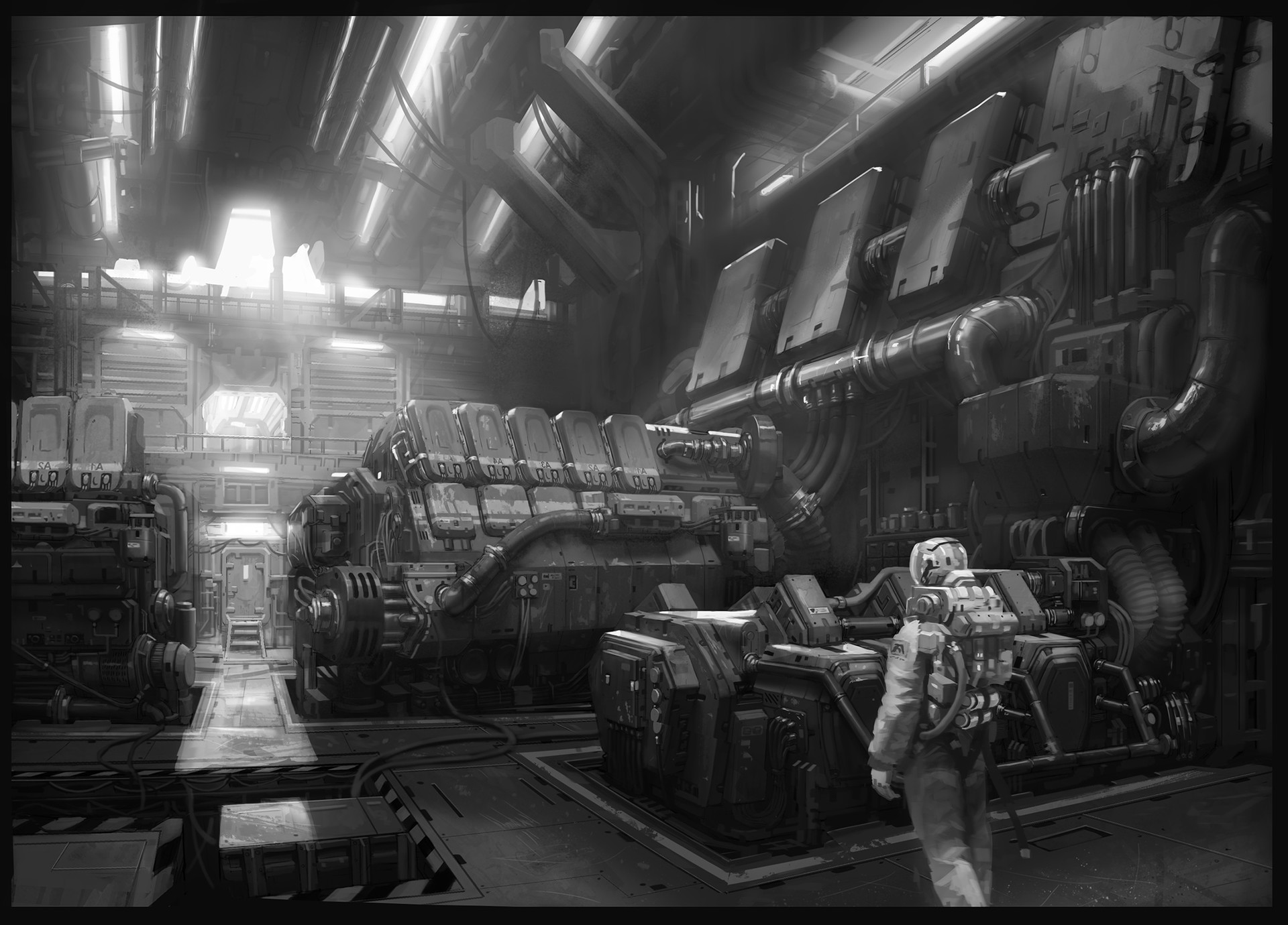 ArtStation - Machine Room
