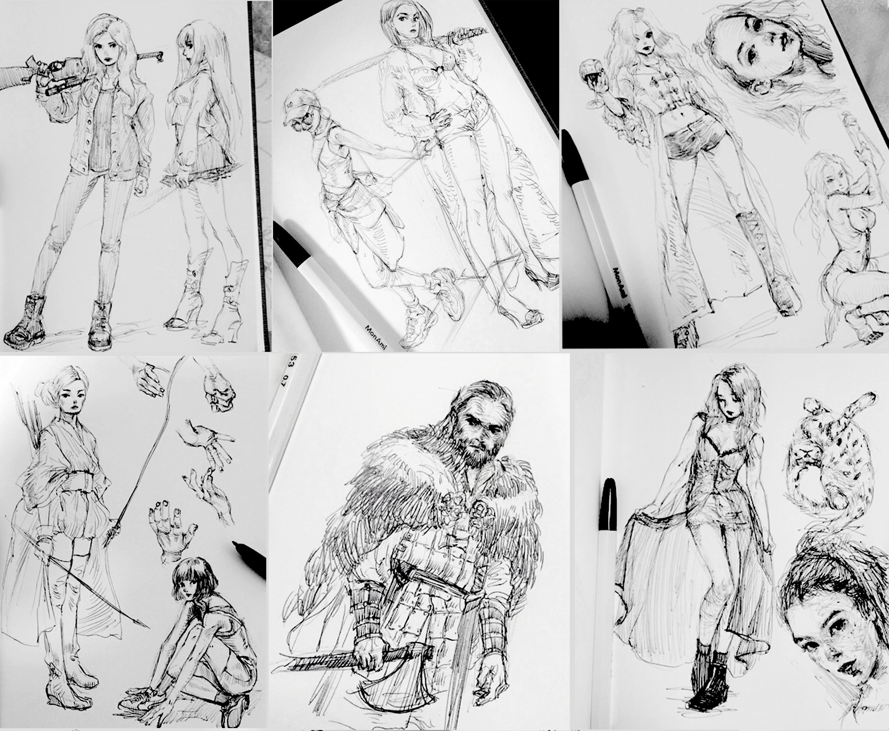 Yoo Subin - handdraw