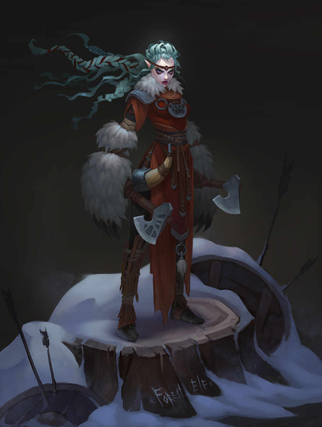 ArtStation - Forest Elf 4
