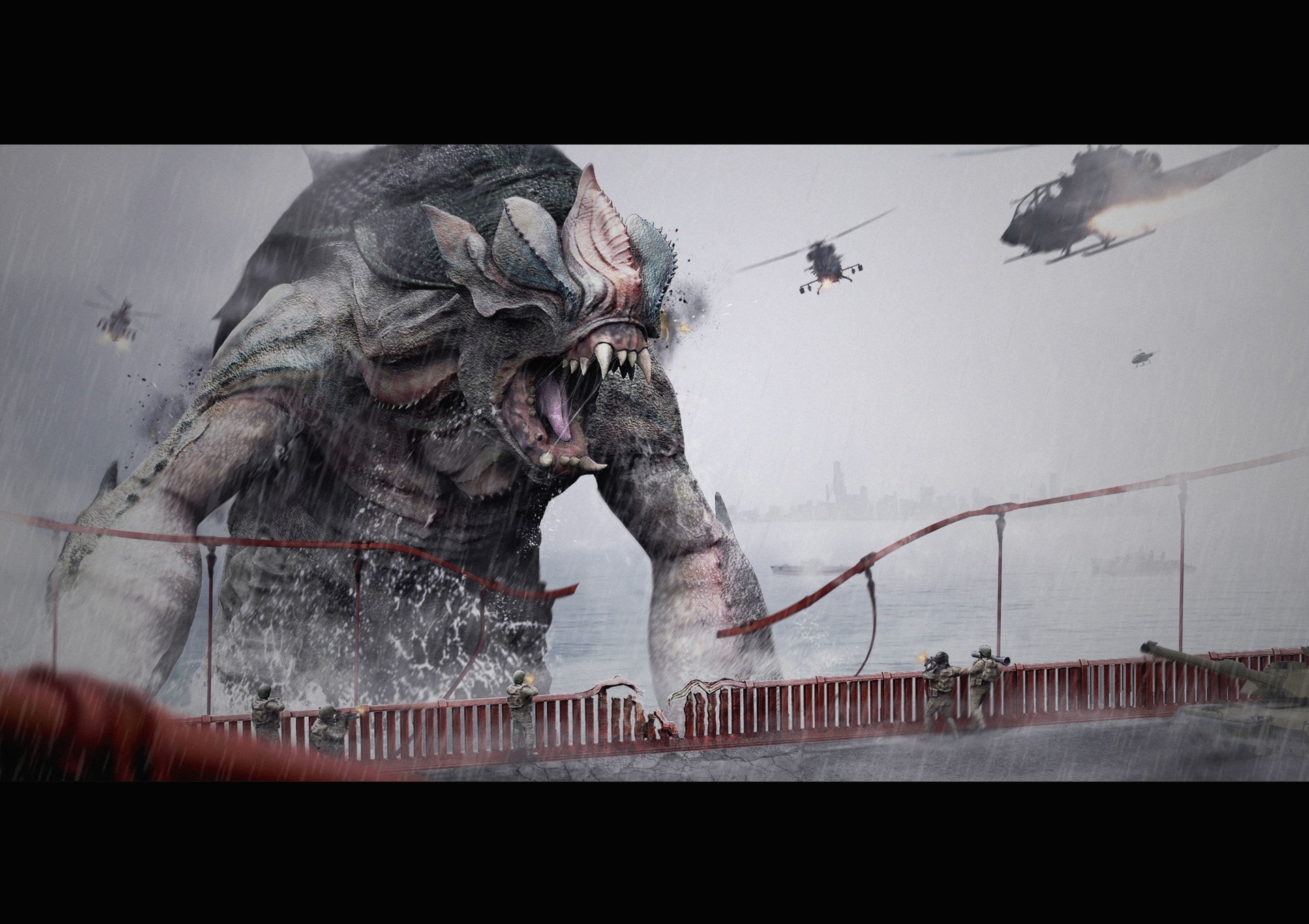 ArtStation - Kaiju Attack