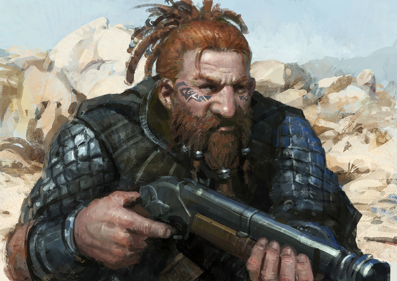 ArtStation - dwarf_rifleman