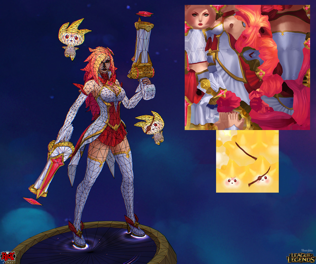 Yekaterina Bourykina - Star Guardian Miss Fortune and Soraka