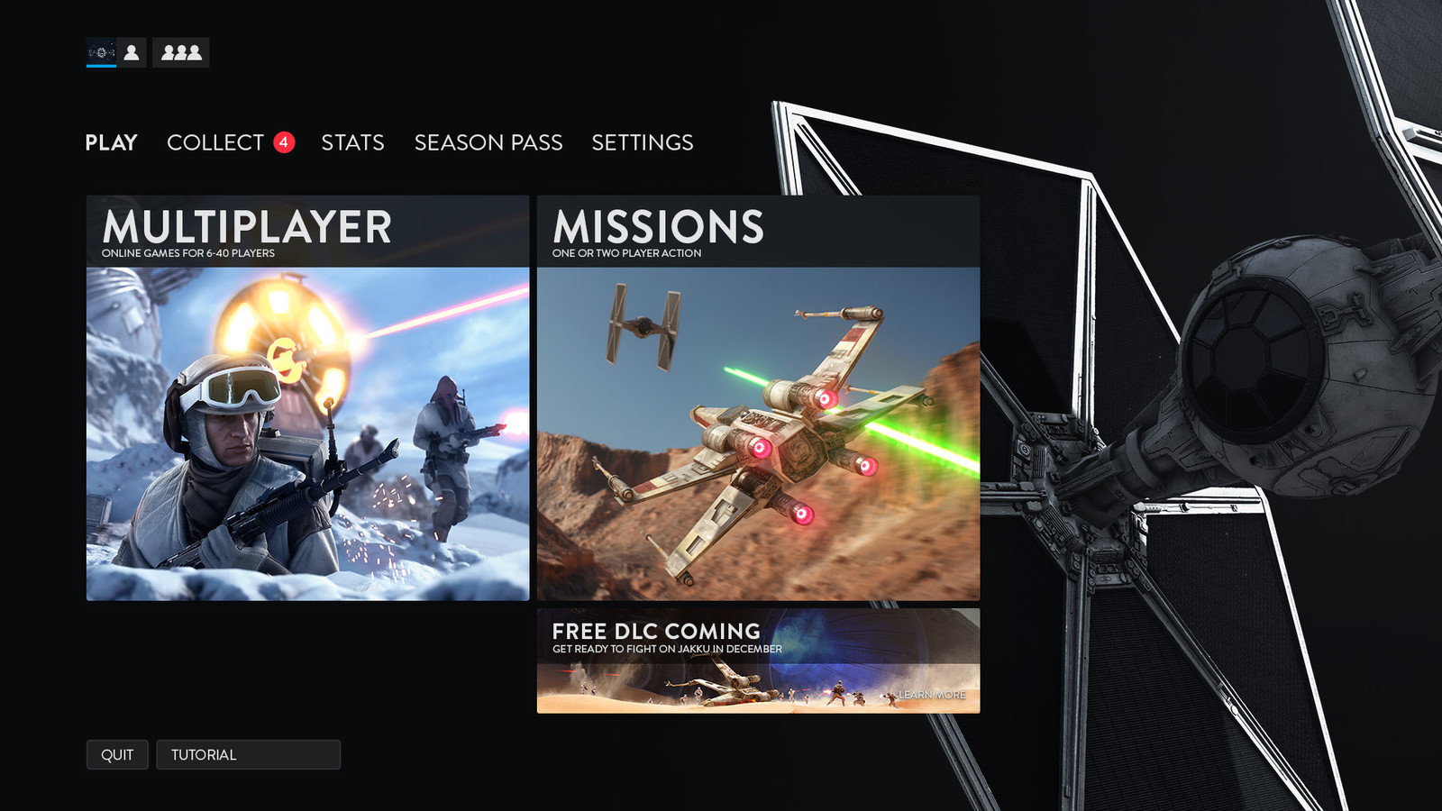 Kristian Akerstrom - Star Wars Battlefront: Dark Side Menus (2016)