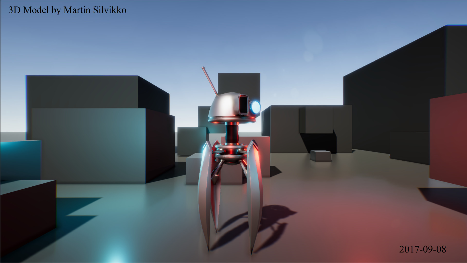 ArtStation - Mini_Robot_01