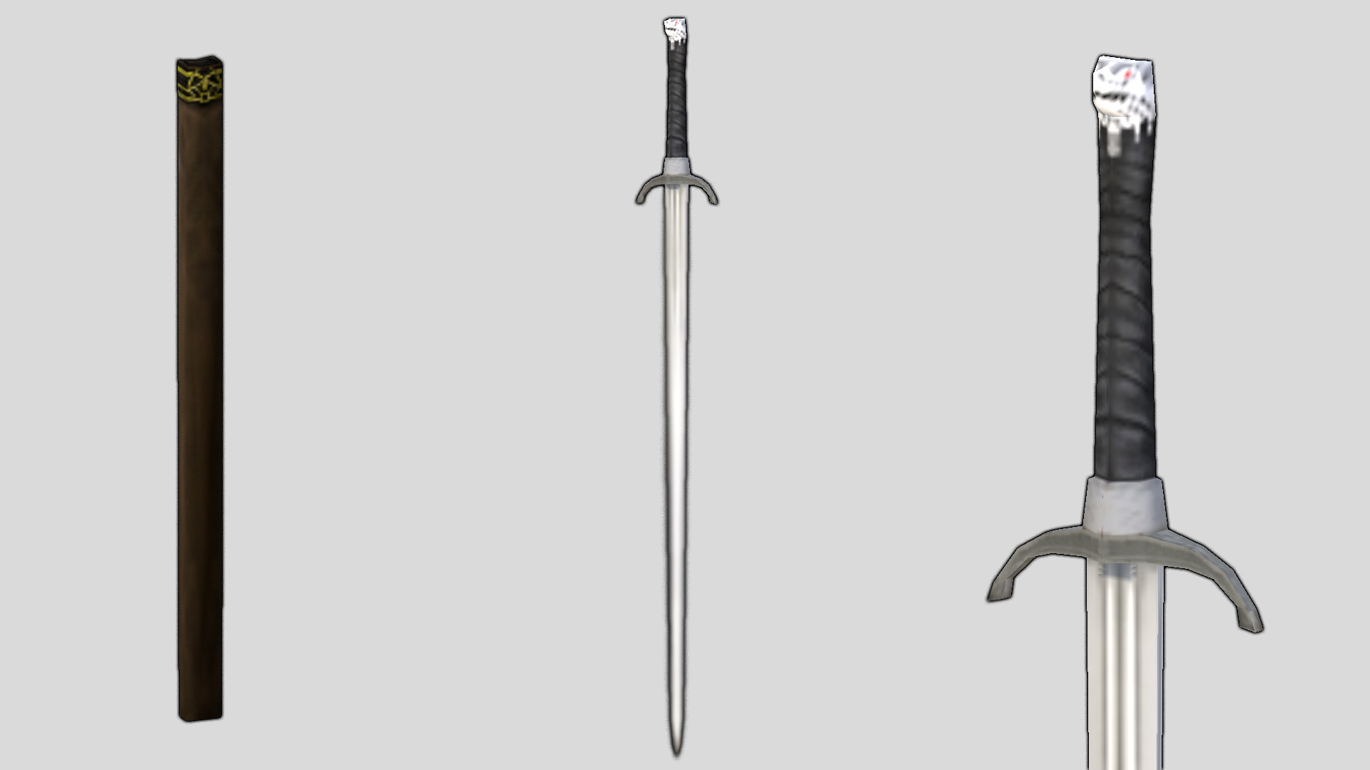 G B - Jon Snow Low Poly hand painted Asset