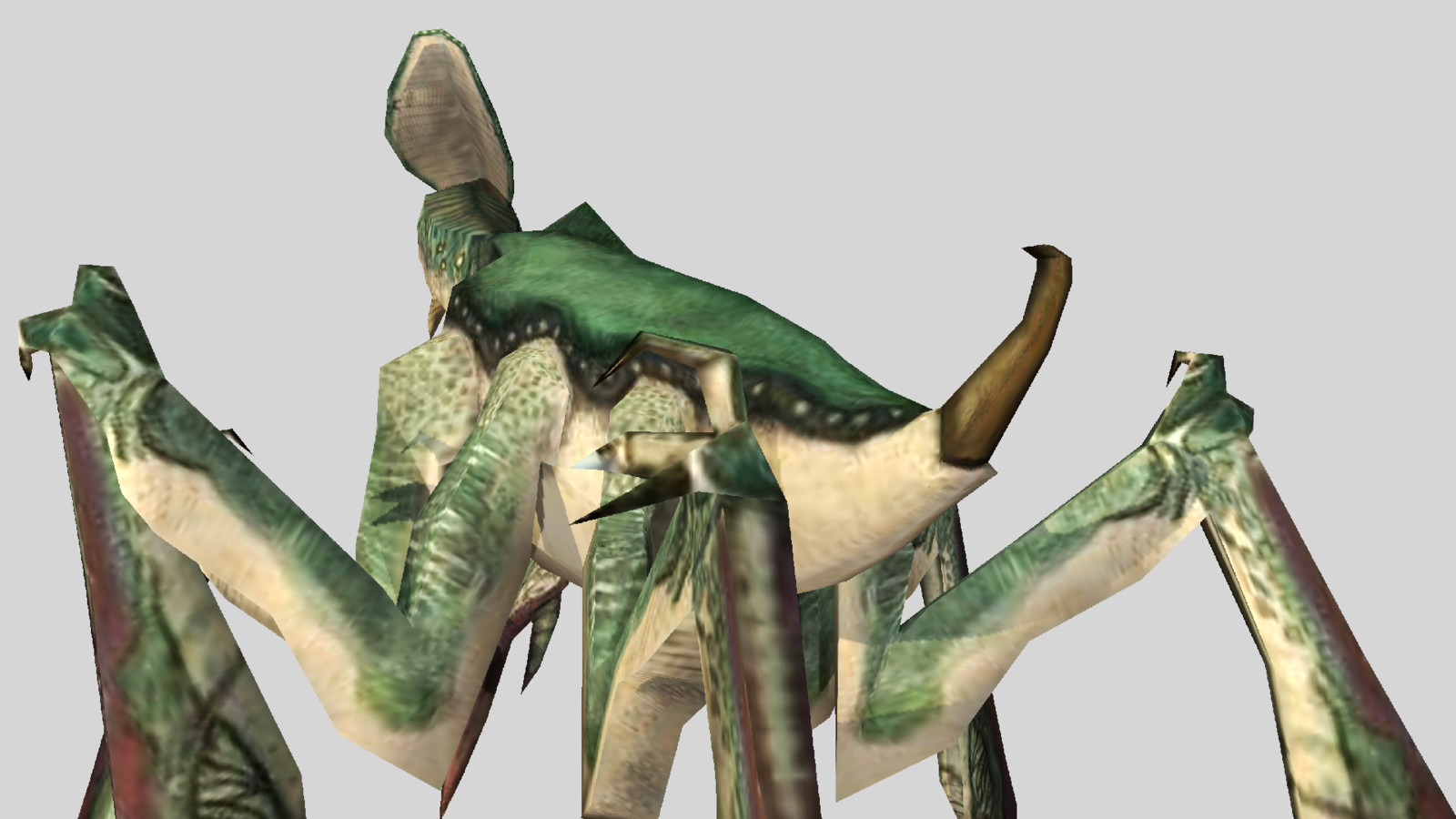 G B - Acklay Low Poly hand painted Asset