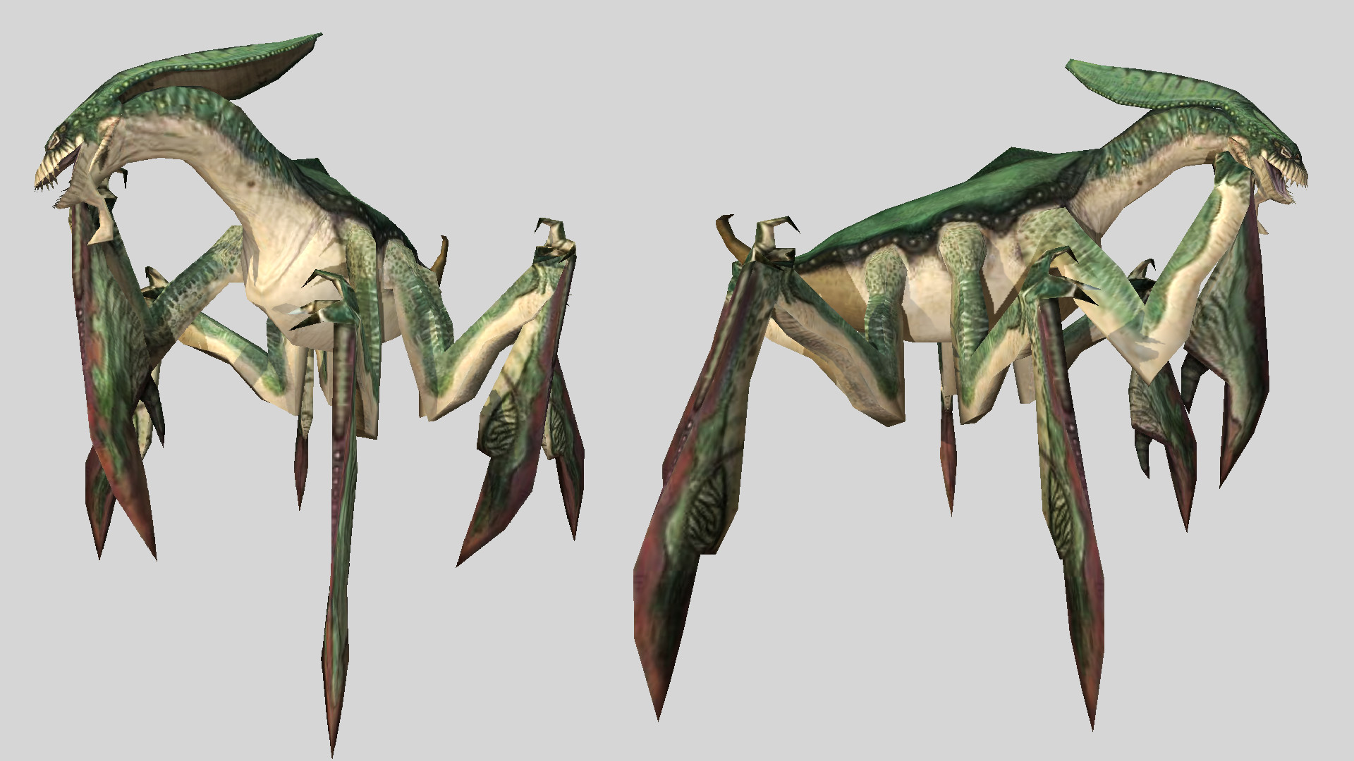 R - Acklay Low Poly hand painted Asset