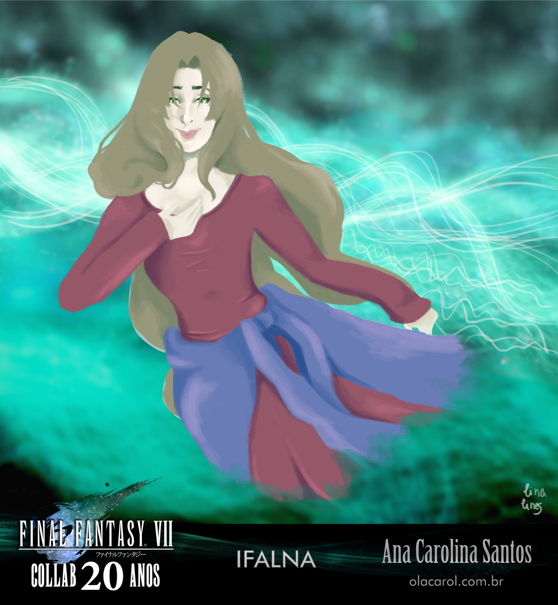 Final Fantasy VII Collab - 20 Years - Ifalna