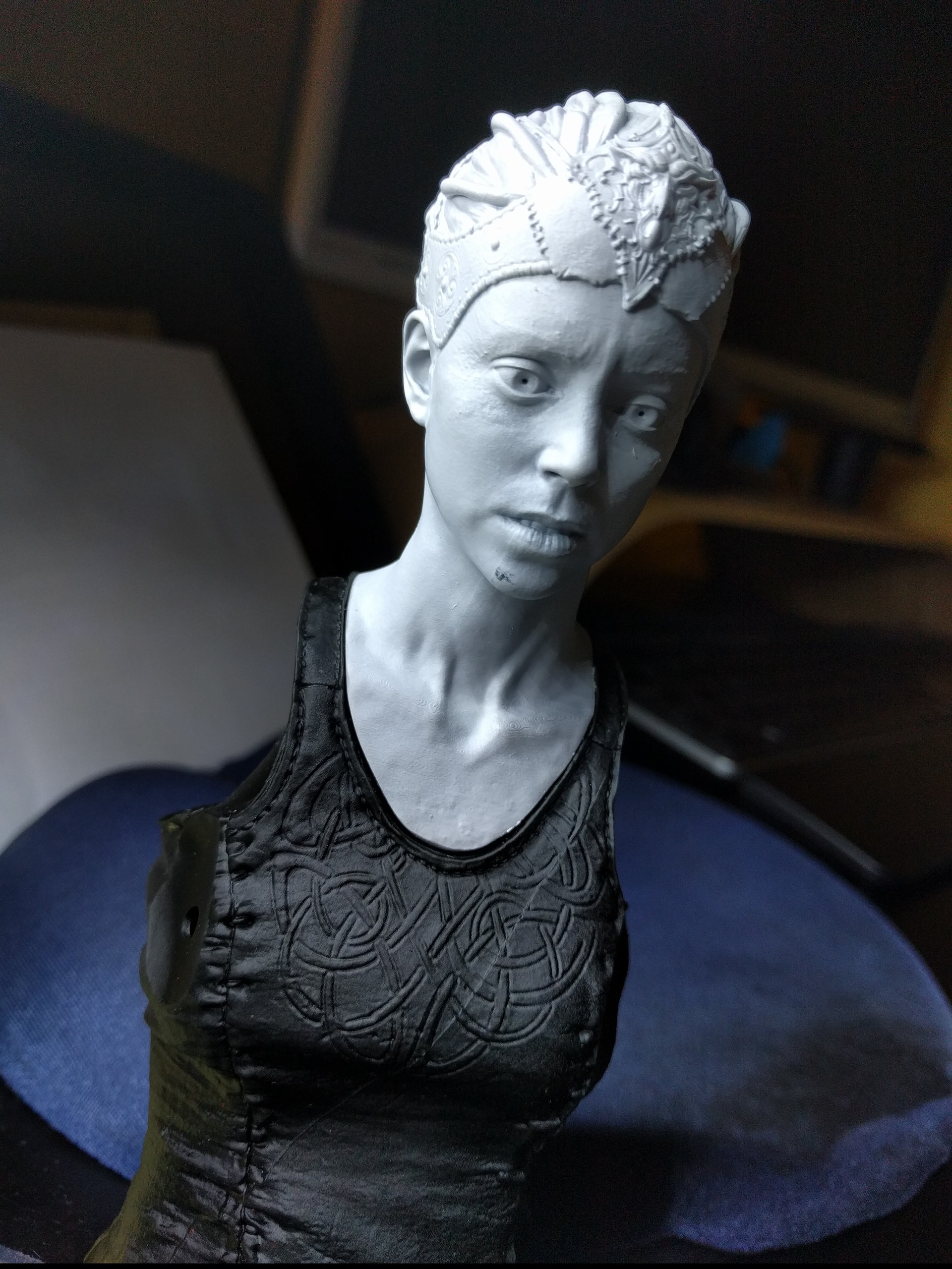 Balazs Kalazdi - 3D Printed Senua - 2017