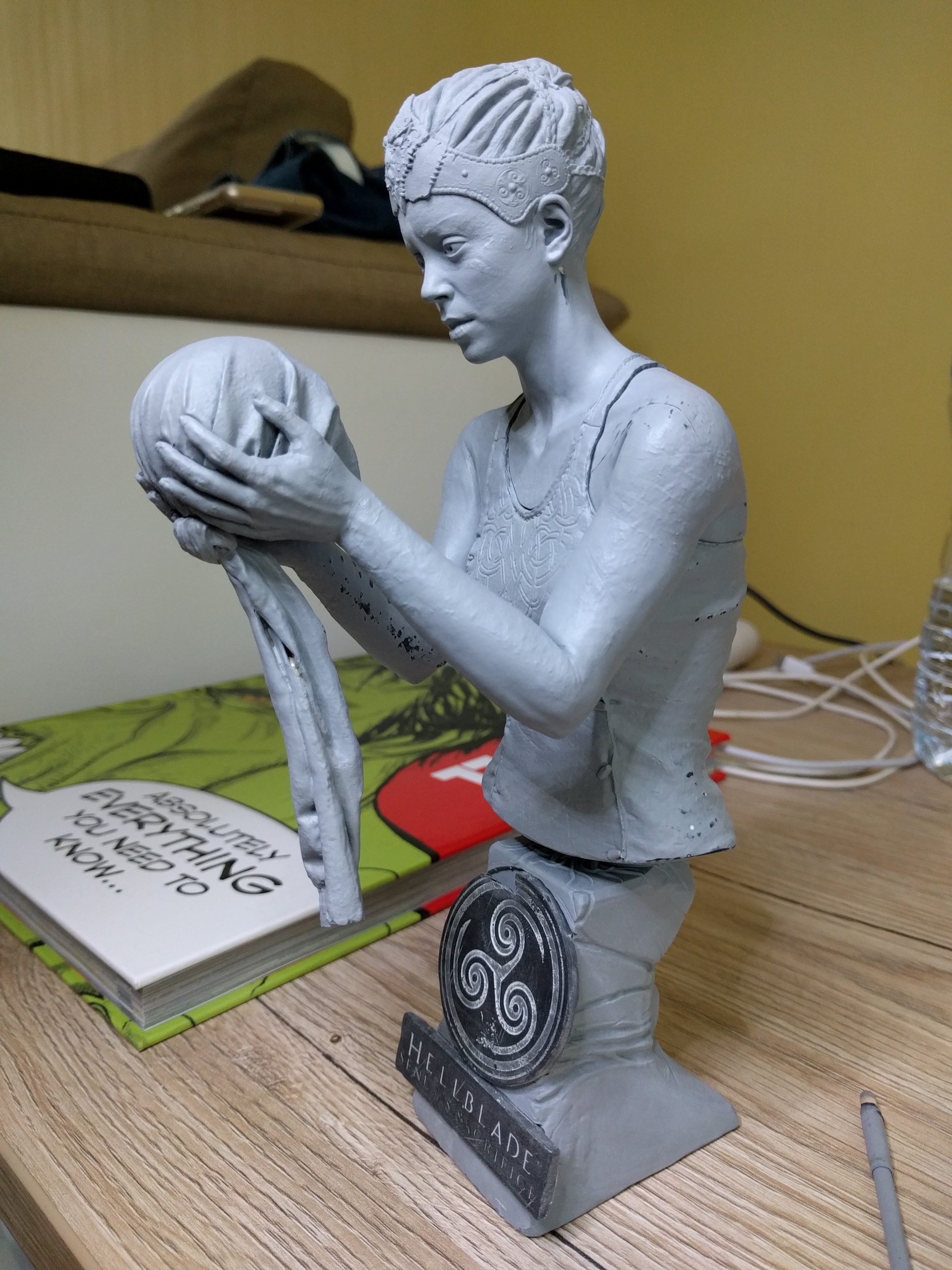 Balazs Kalazdi - 3D Printed Senua - 2017