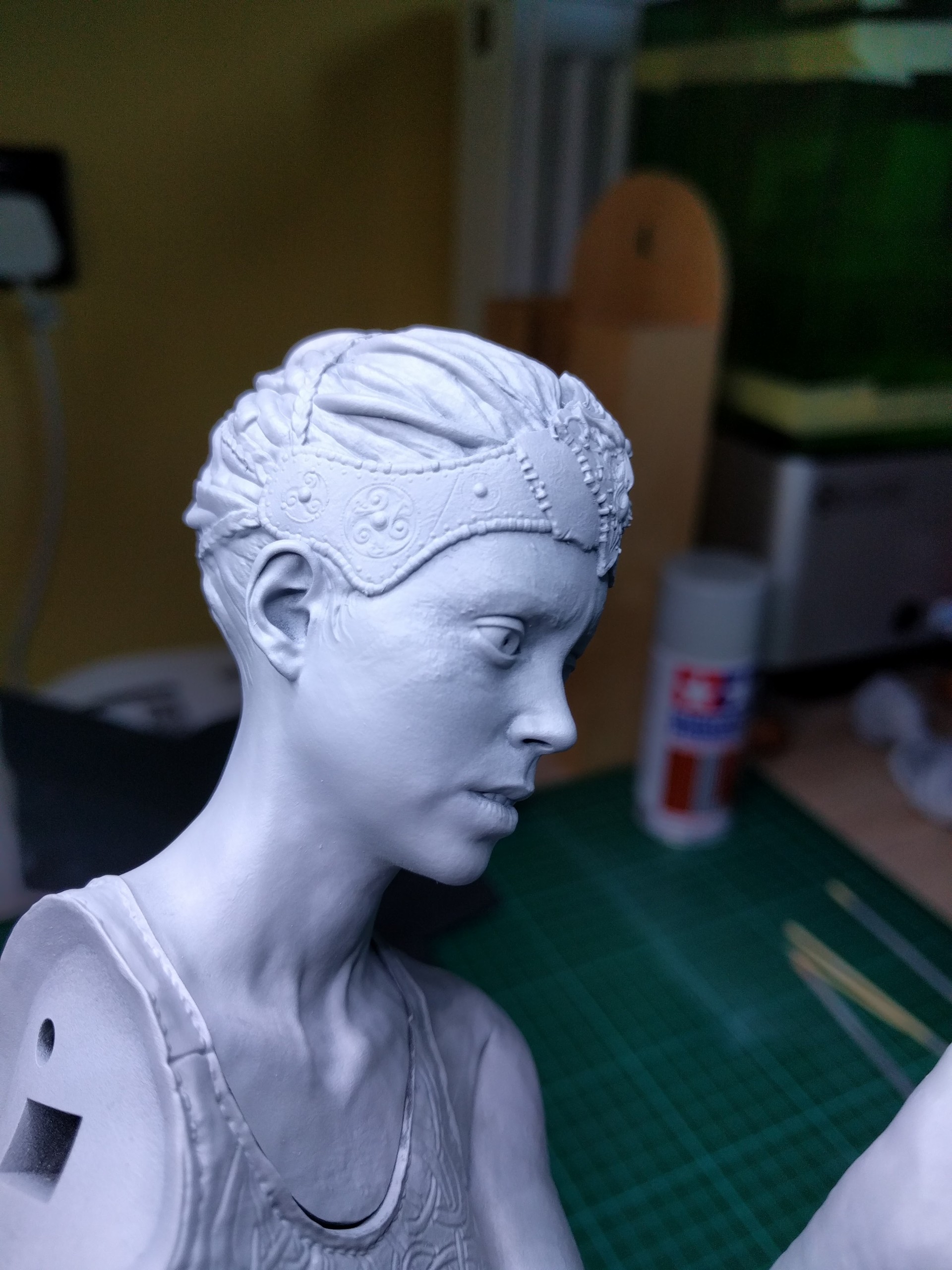 Balazs Kalazdi - 3D Printed Senua - 2017