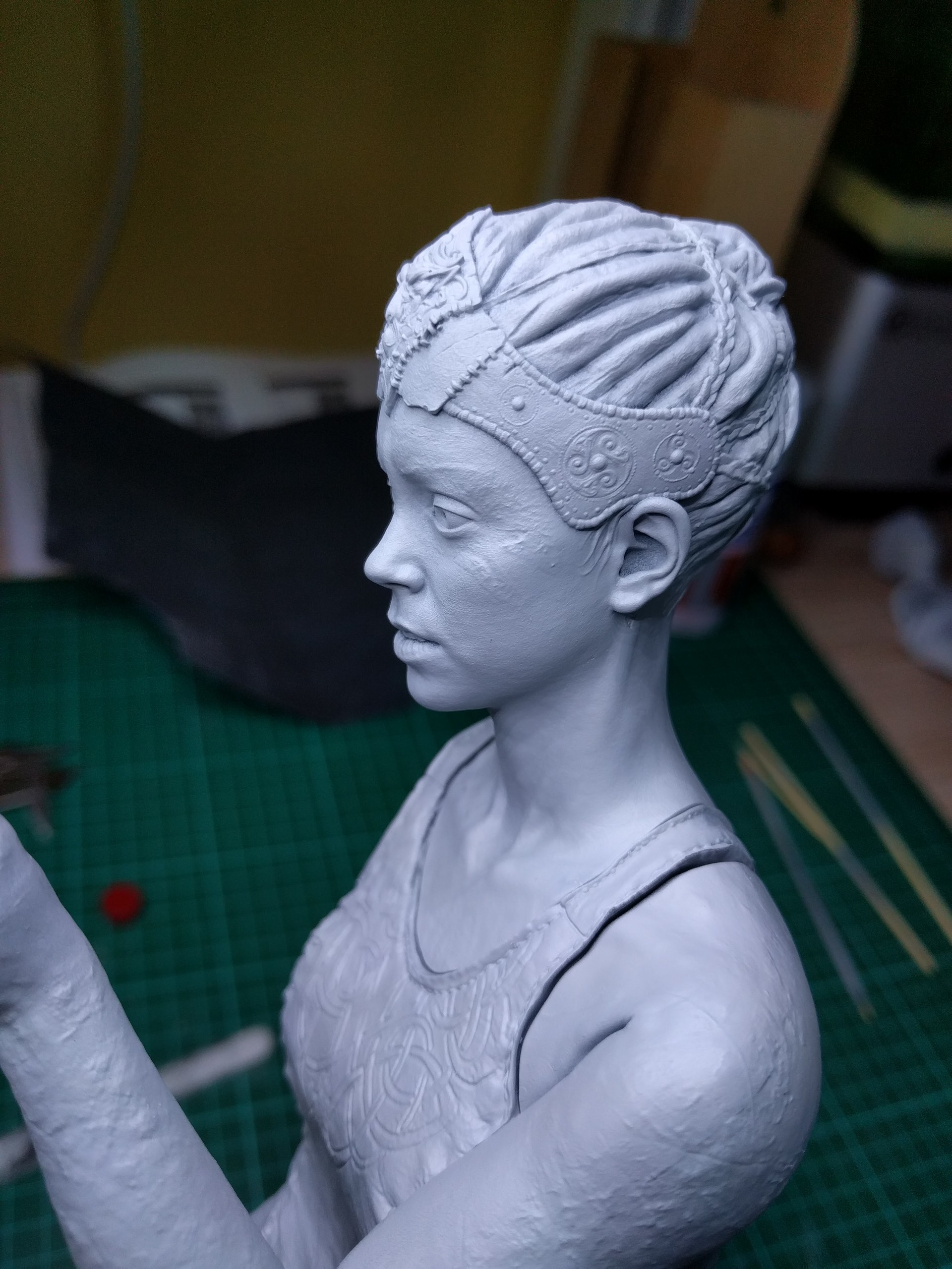 Balazs Kalazdi - 3D Printed Senua - 2017