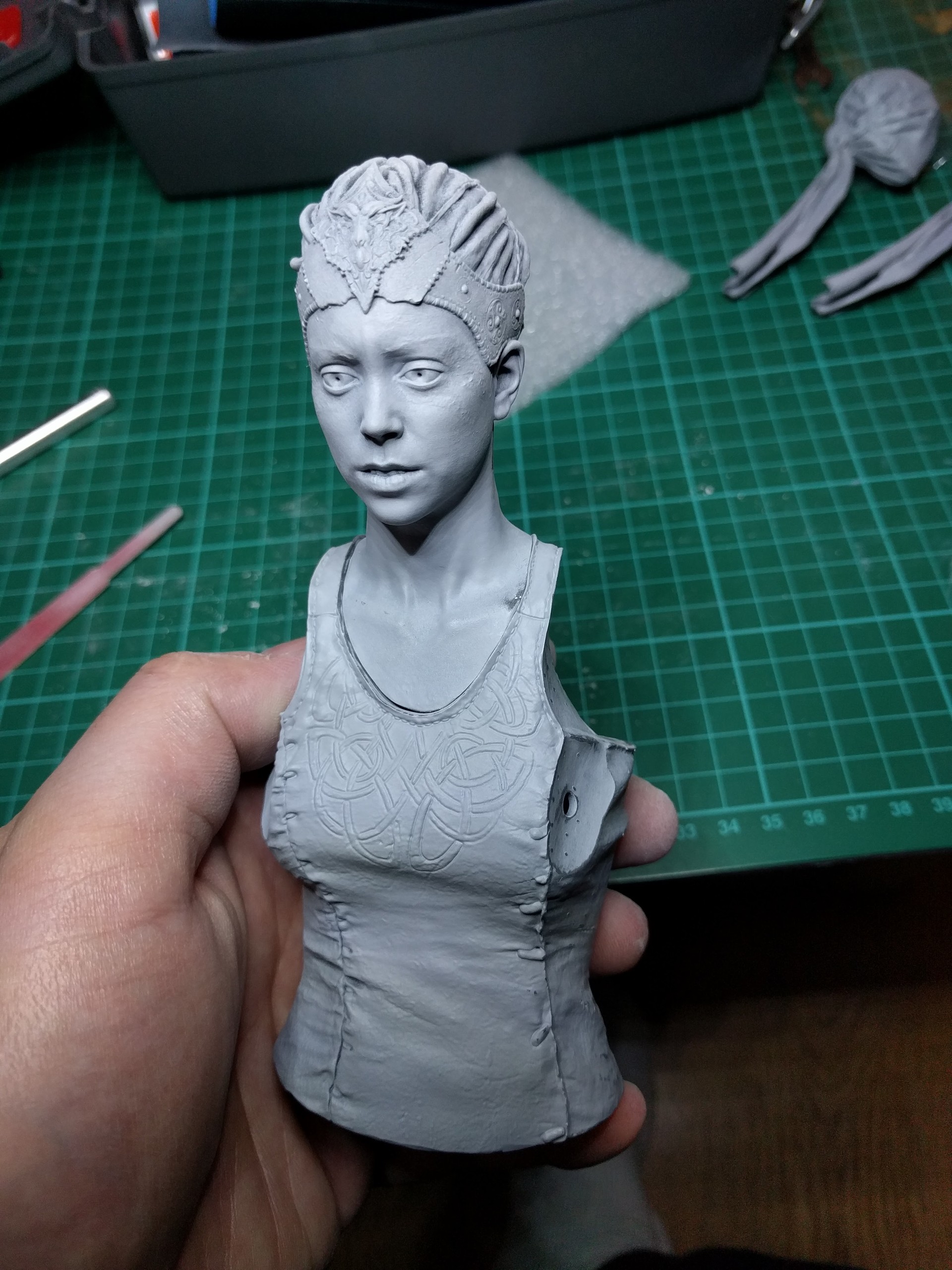 Balazs Kalazdi - 3D Printed Senua - 2017