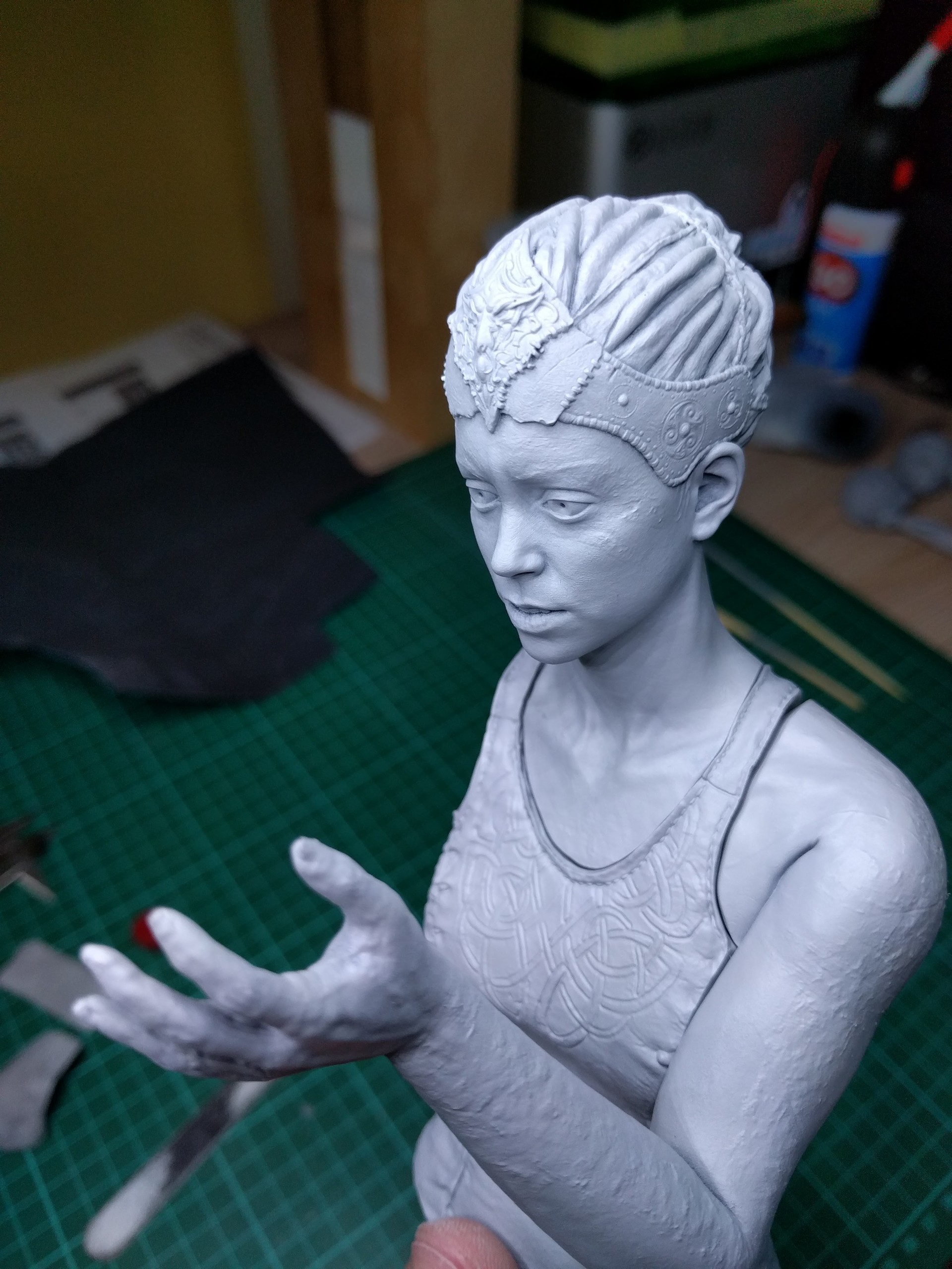 Balazs Kalazdi - 3D Printed Senua - 2017