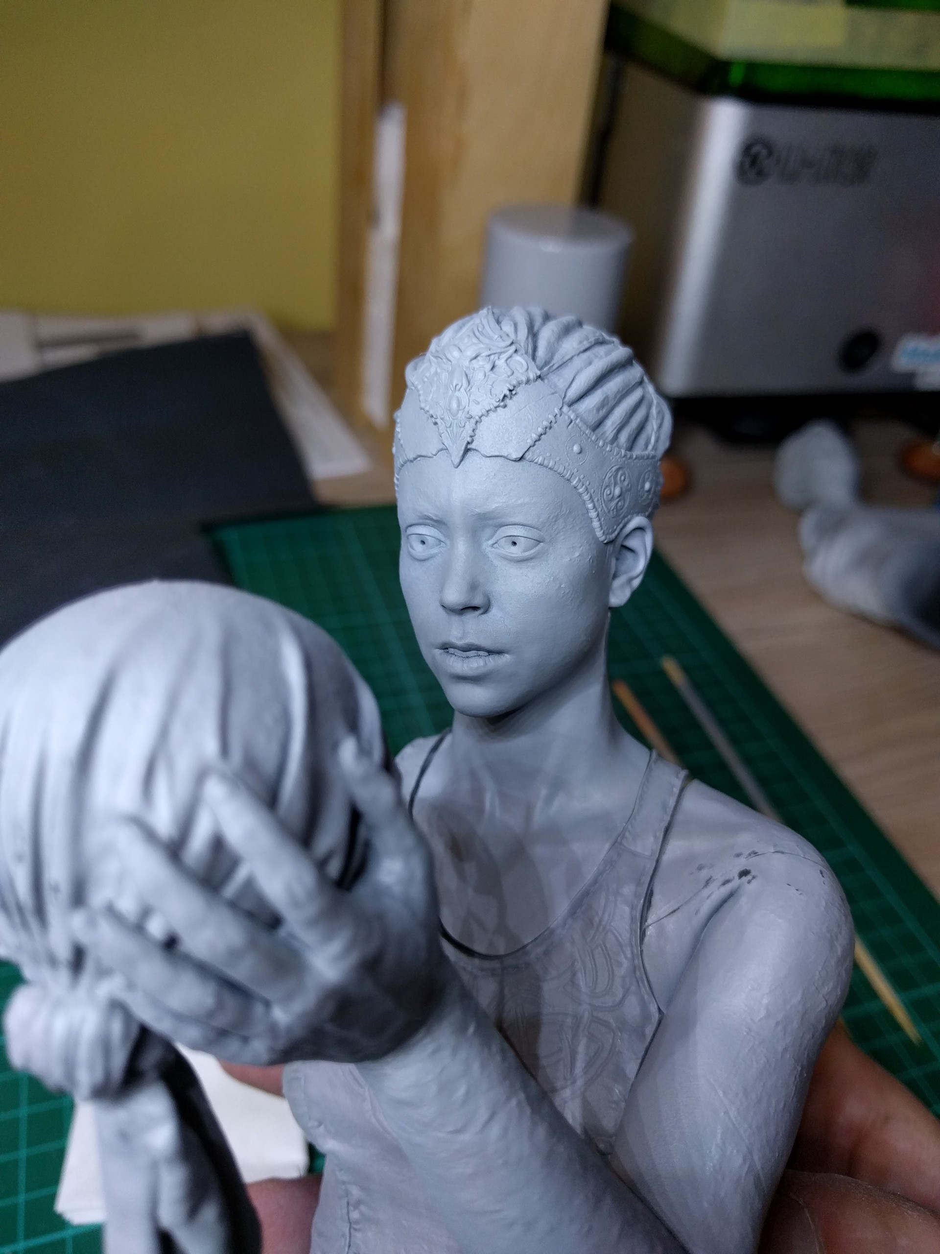 Balazs Kalazdi - 3D Printed Senua - 2017