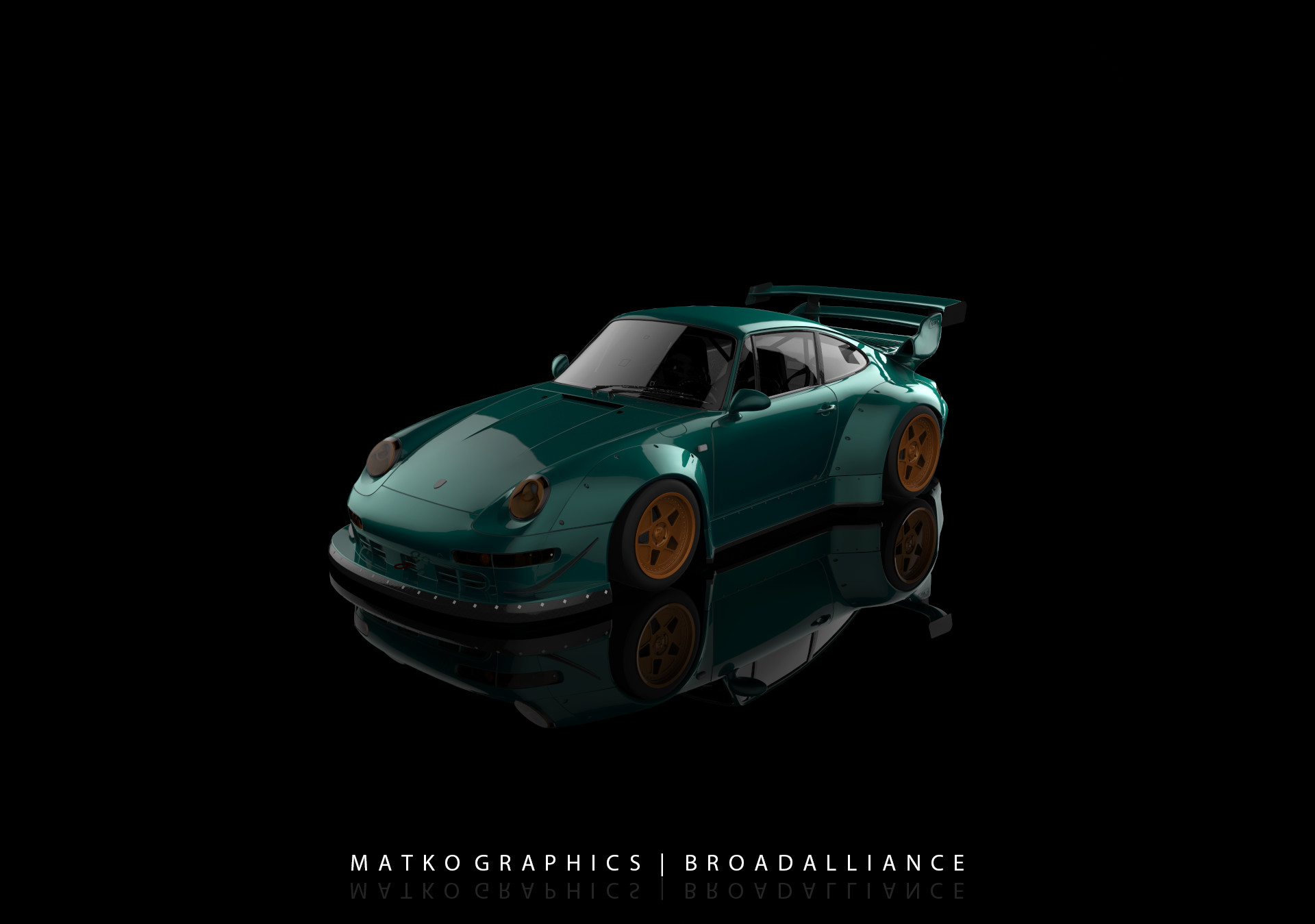 ArtStation - Porsche RWB