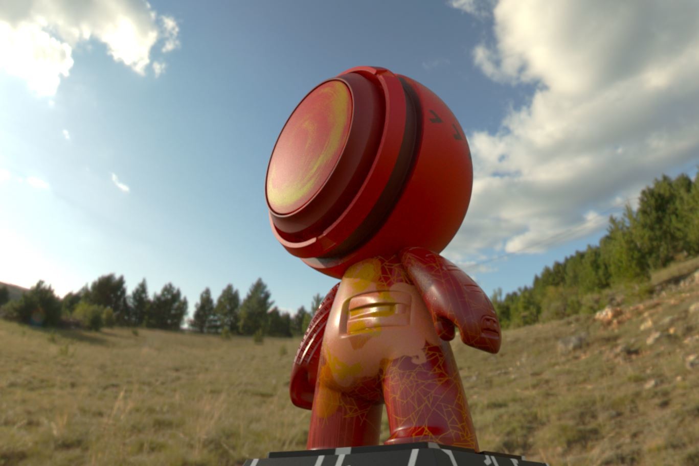 ArtStation - Testing Texture & Render Realtime