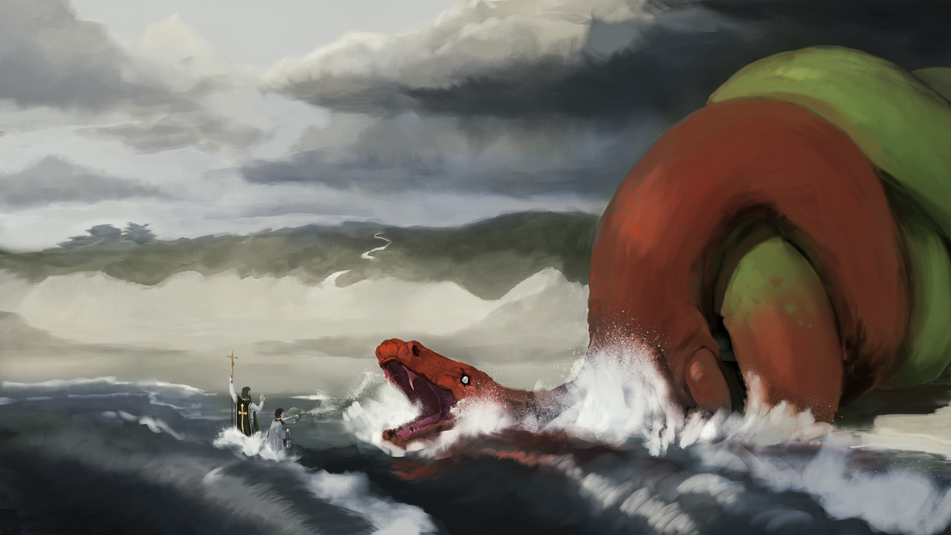 ArtStation - La Légende du Serpent