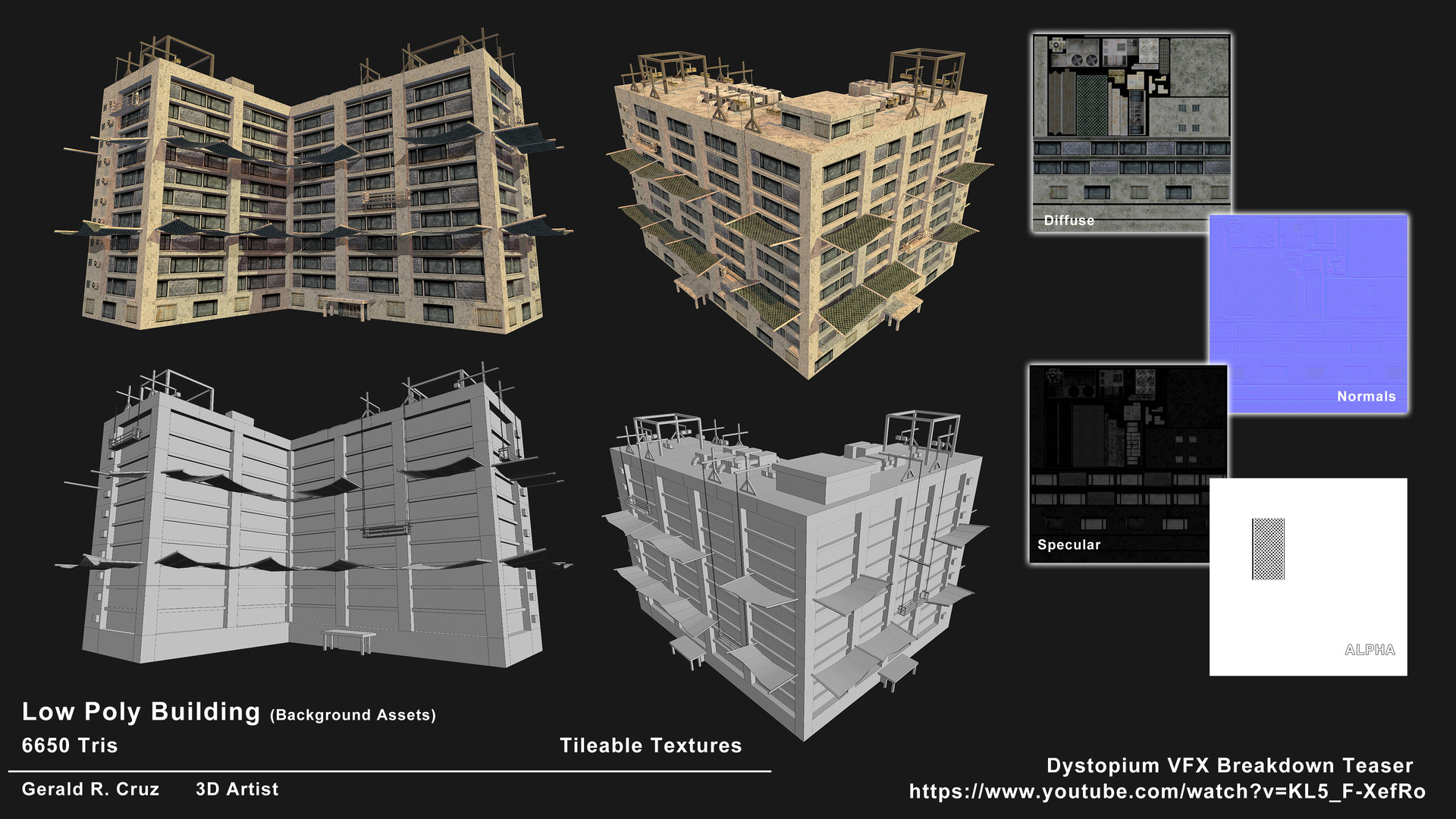 ArtStation - Low Poly Buildings