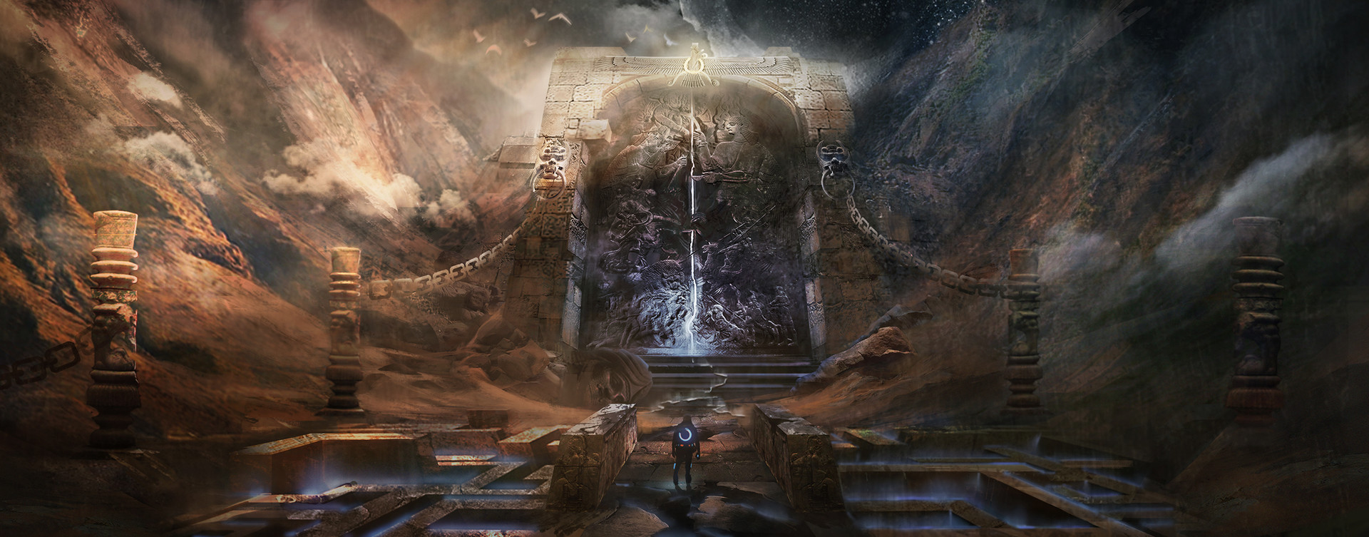 ArtStation - Zoroastrianism tomb