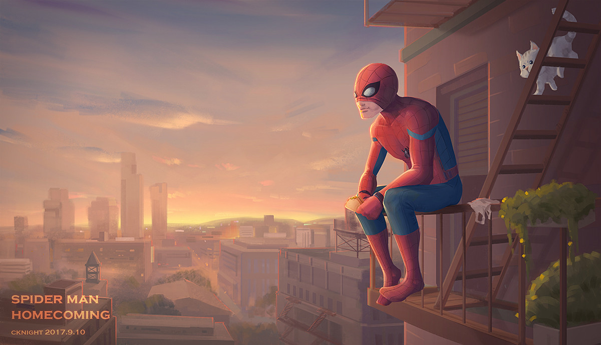 ArtStation - Spider-man Homecoming