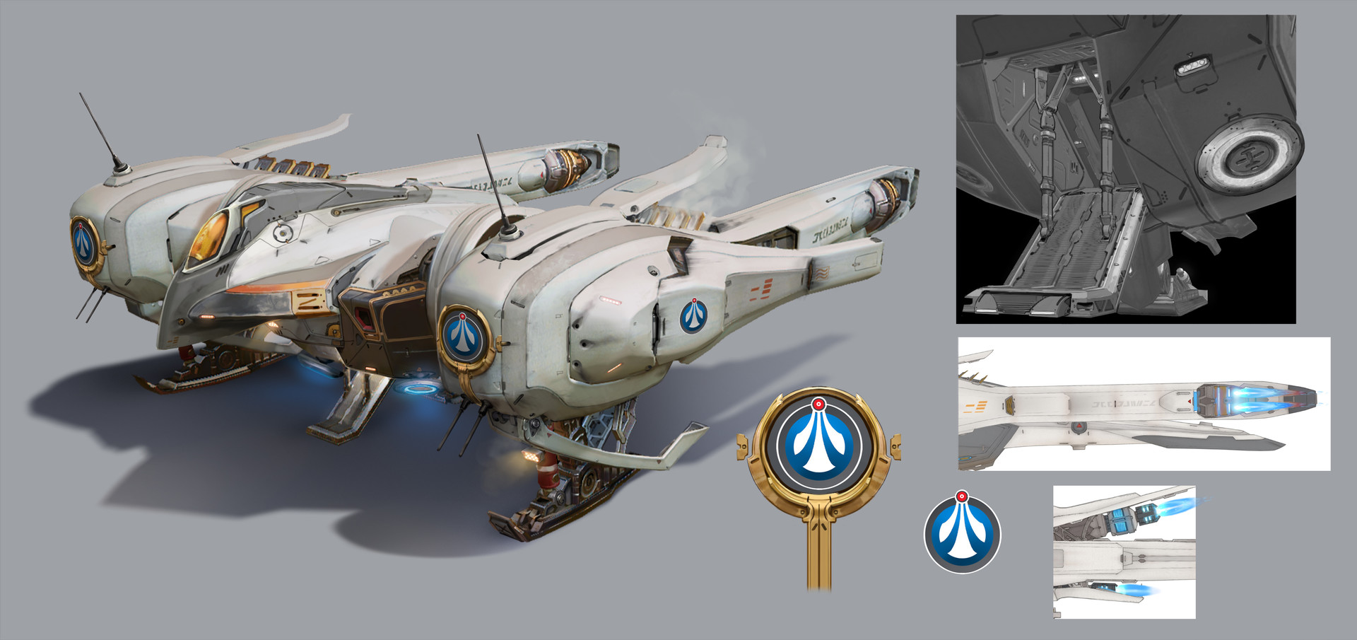 ArtStation - Skyforge: Player Spaceship